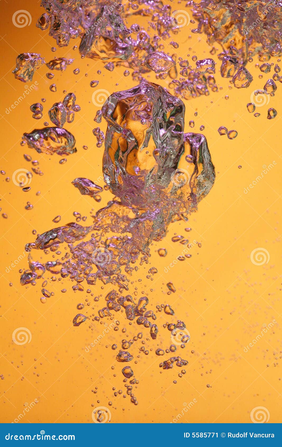 Air Bubbles Rising In Water Royalty-Free Stock Photography ...