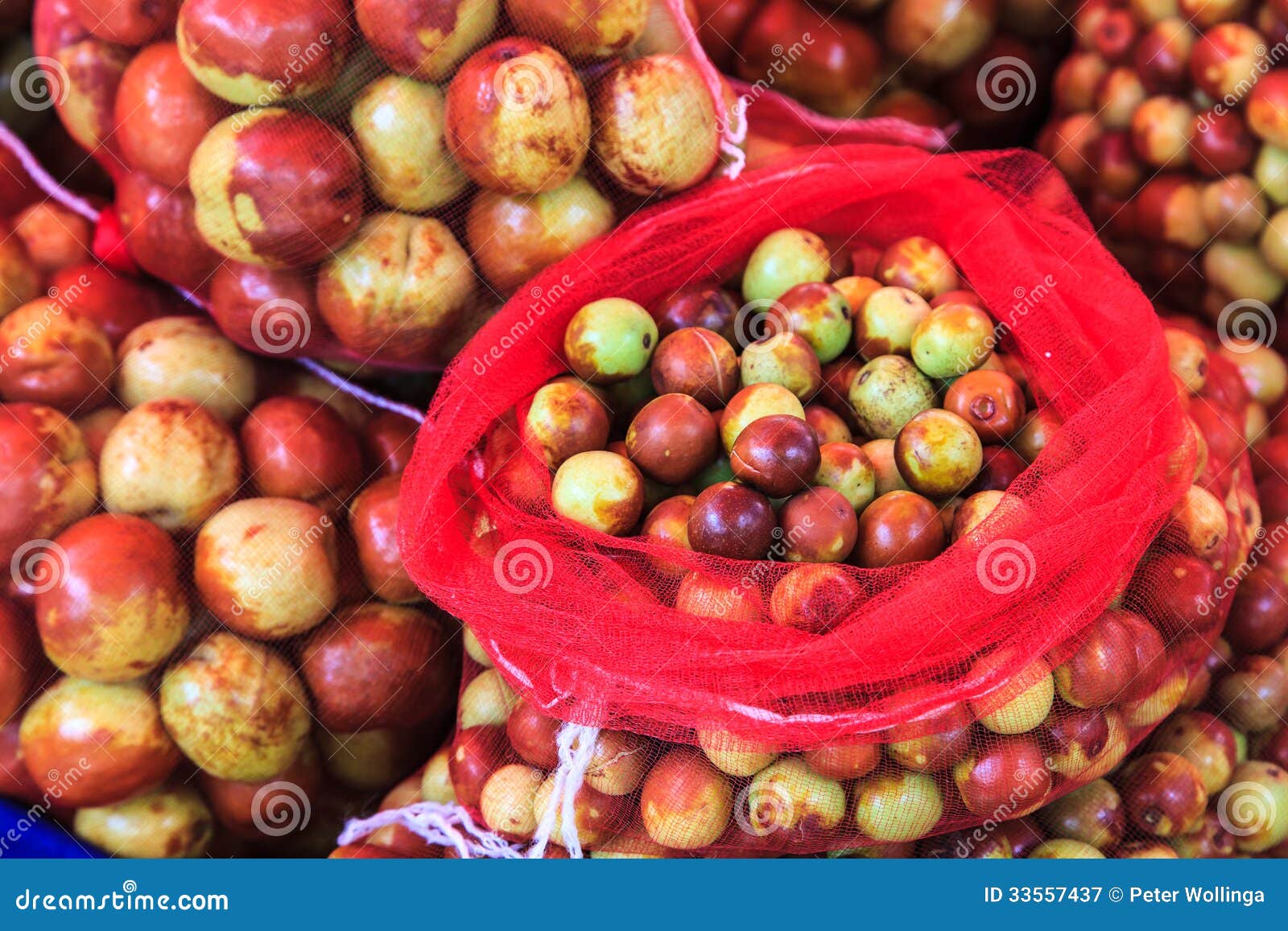 Tiny Apples in a Bag in Close-up Stock Image - Image of closeup, detail ...