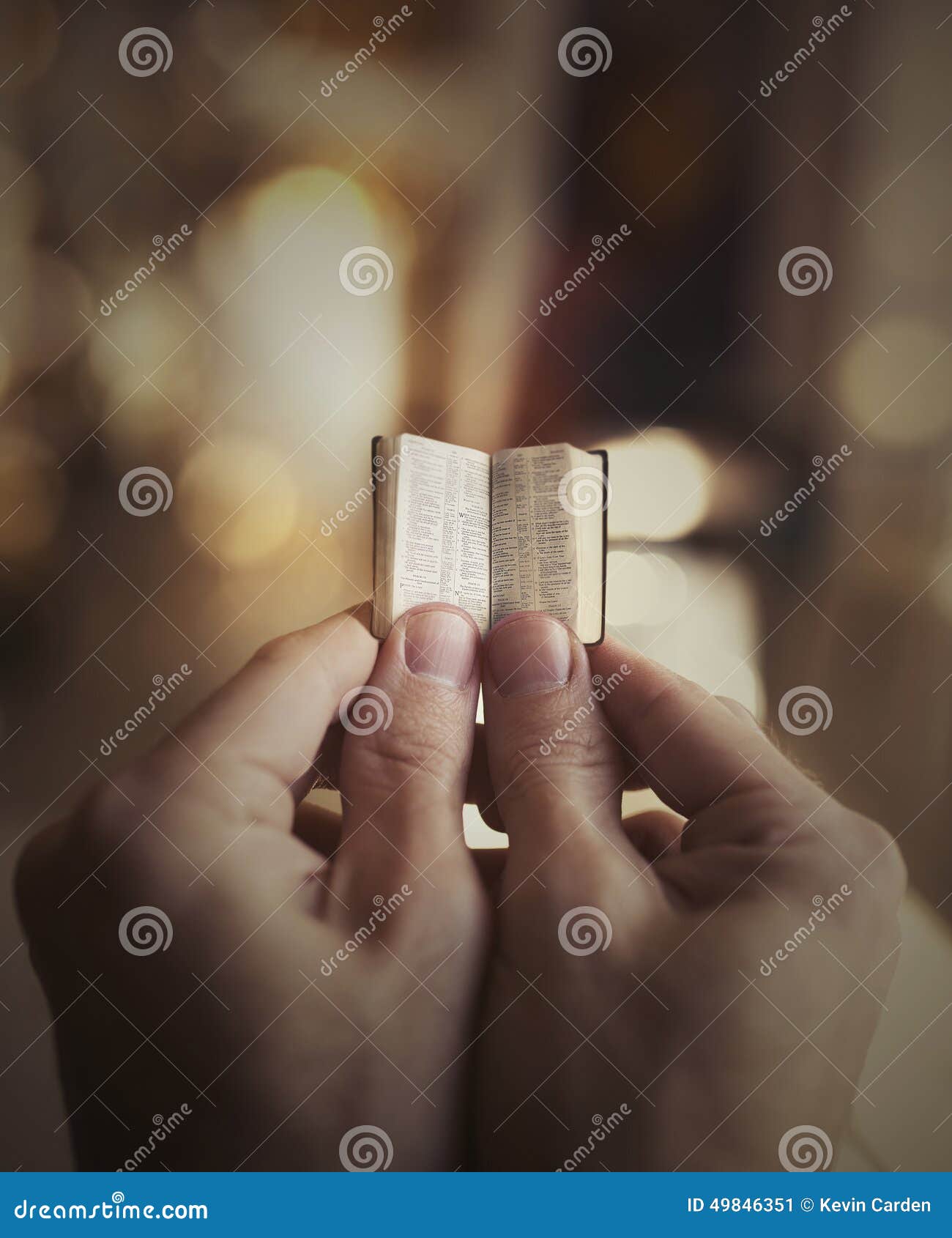 Tiny Bible stock image. Image of book, religion, thumb - 49846351