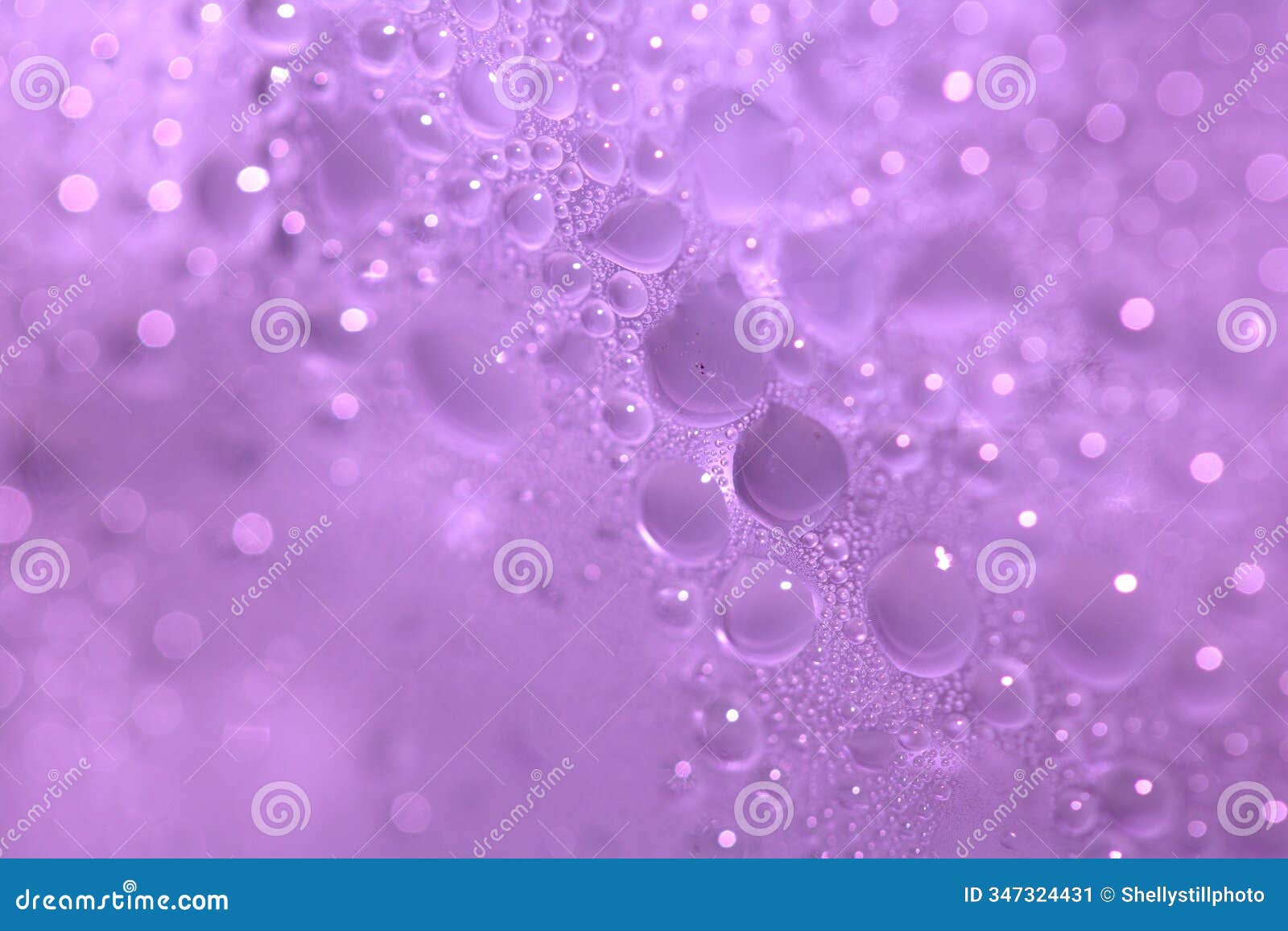 Tiny Bubbles on a Colour Background Condensation Pink Steam Water Stock ...