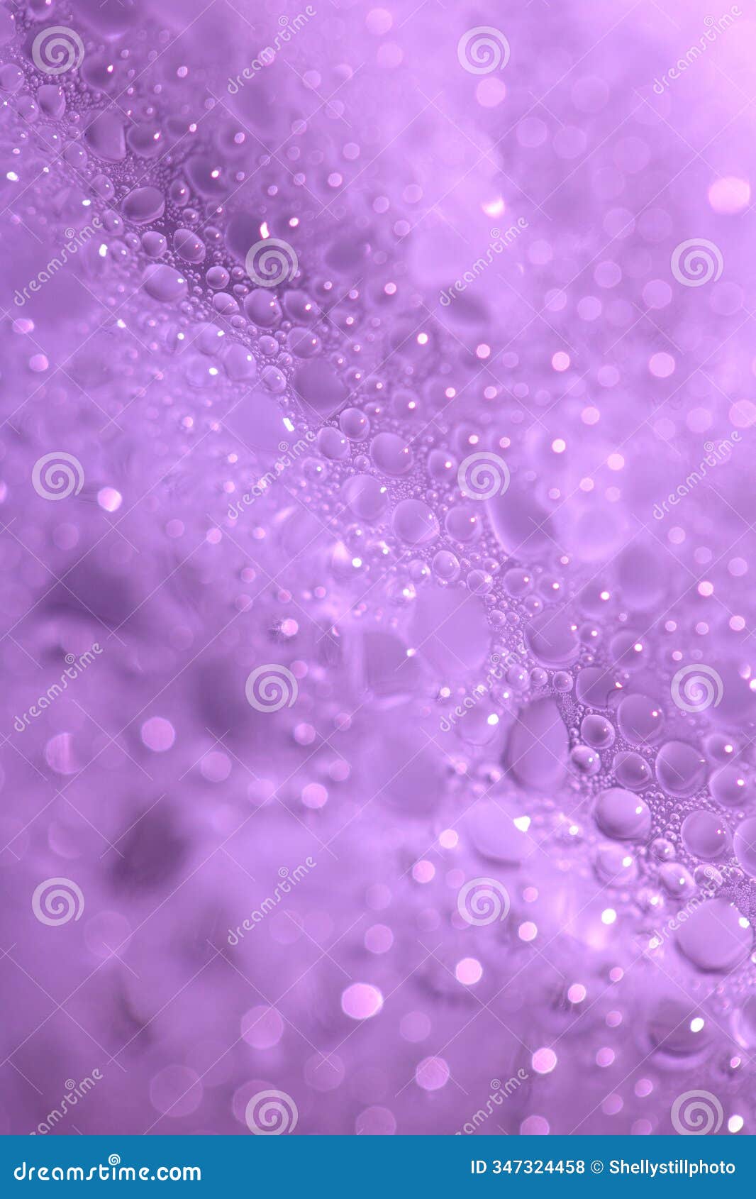 Tiny Bubbles on a Colour Background Condensation Pink Steam Water Stock ...