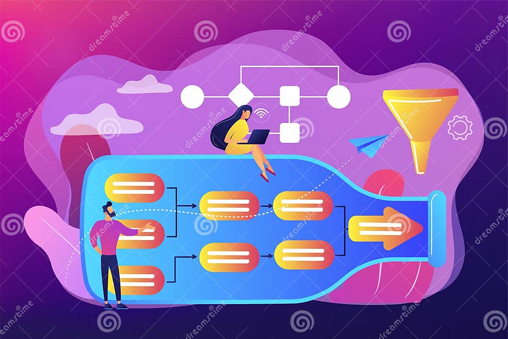 Bottleneck Analysis Concept Vector Illustration. Stock Vector ...