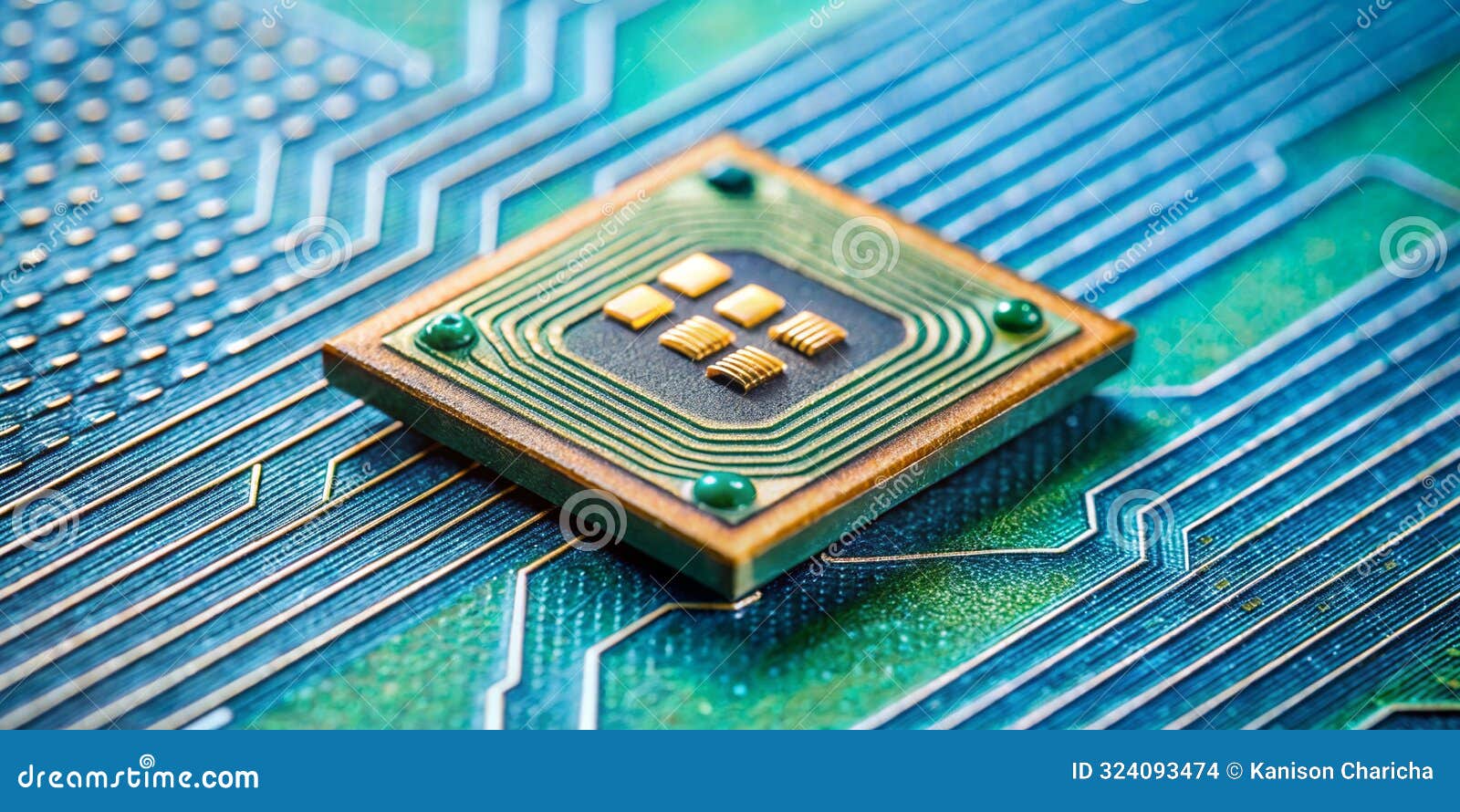 Tiny Chips Embedded In Objects Enabling Wireless Identification AI ...