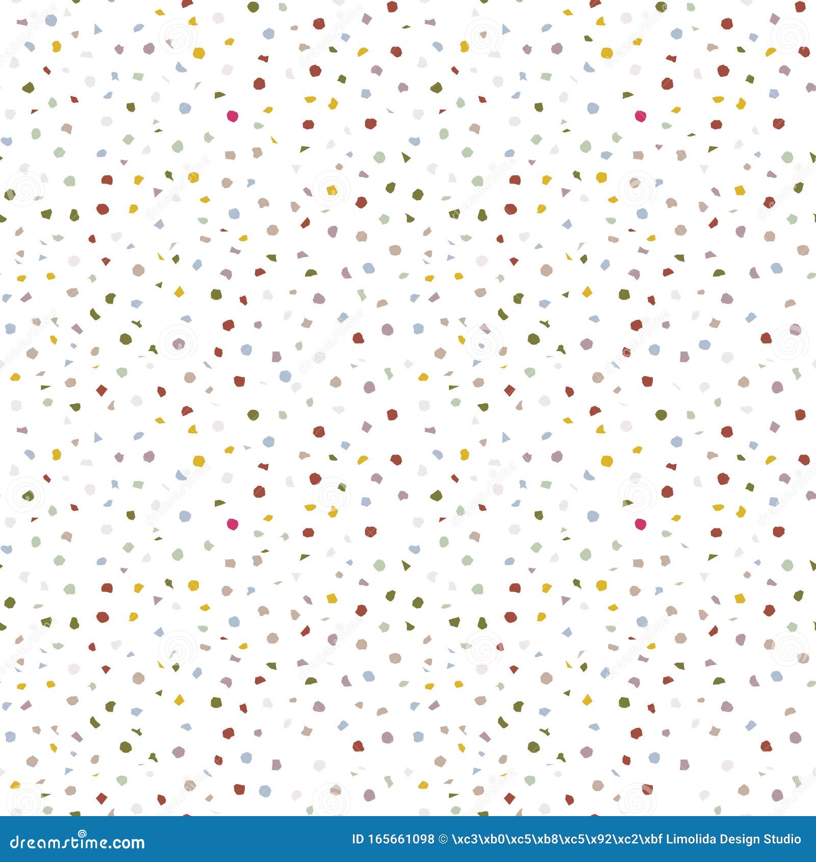Tiny Confetti Texture Background. Multicolor Speckled Sprinkles ...