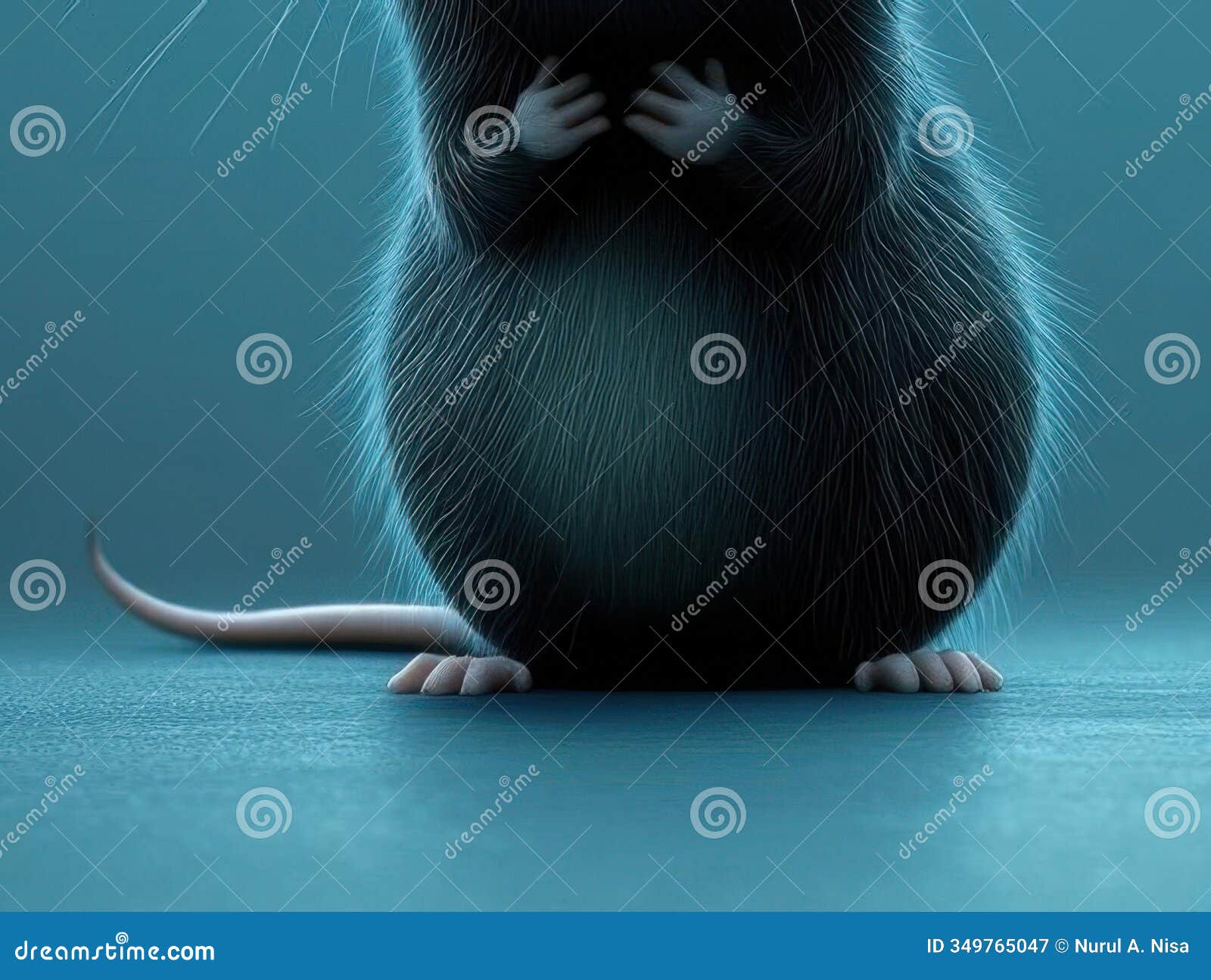 A Tiny Creature S World - Exploring the Furry Details of a Rat Stock ...