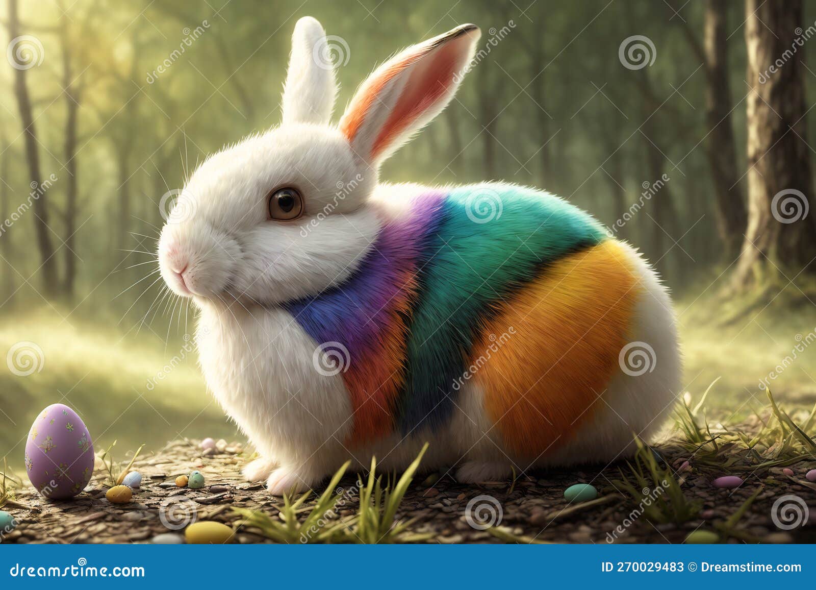 Tiny Cute Creature that Look Like Strange-looking Easter Bunny If it ...