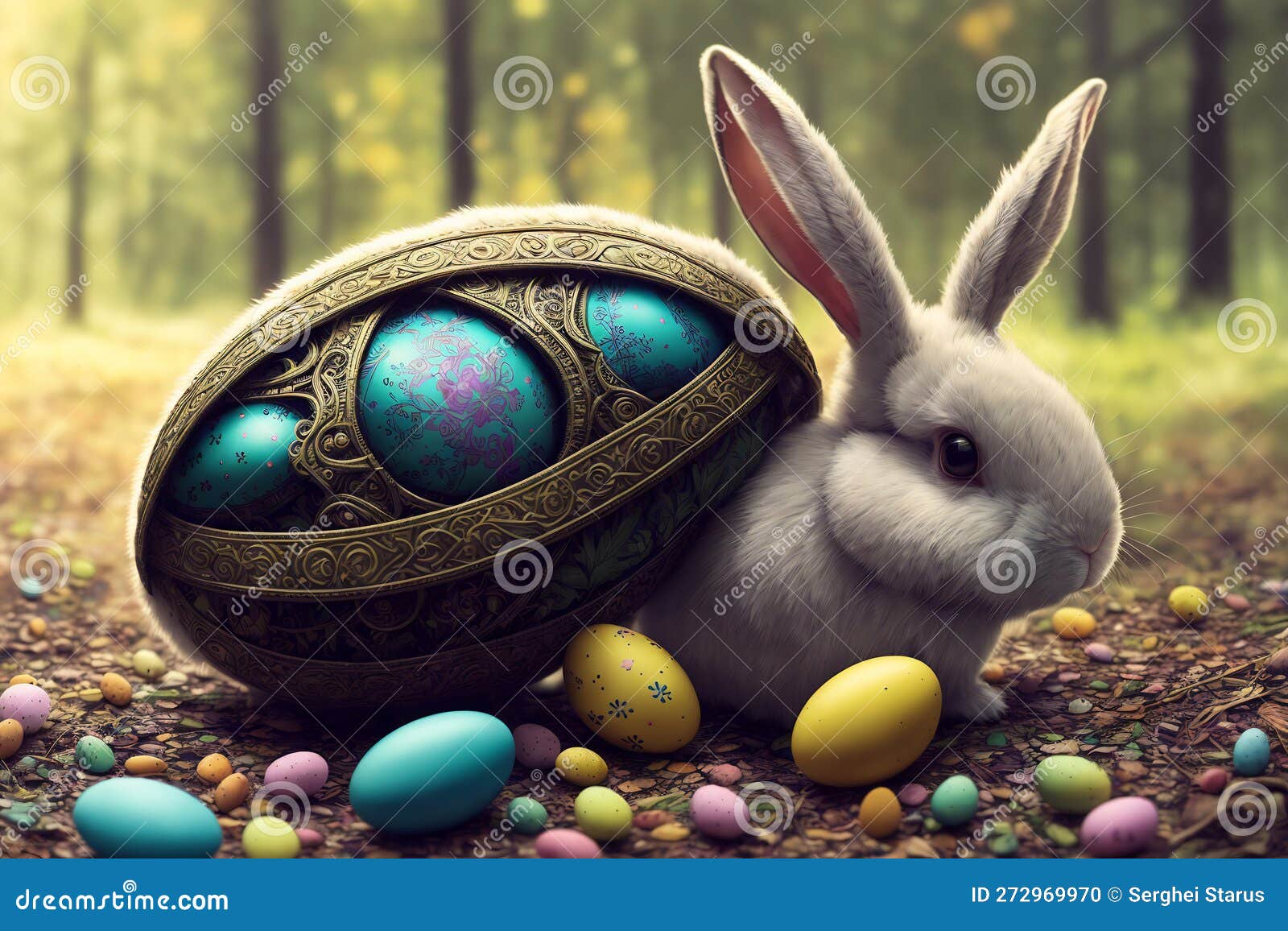 Tiny Cute Creature that Look Like Strange-looking Easter Bunny If it ...