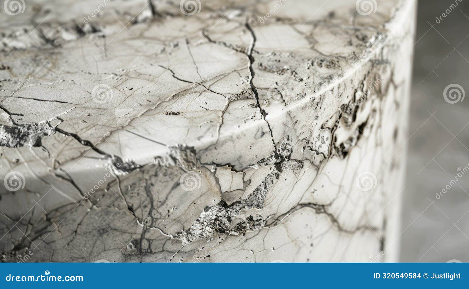 Tiny Delicate Cracks and Fissures Can Be Seen on the Surface of the ...