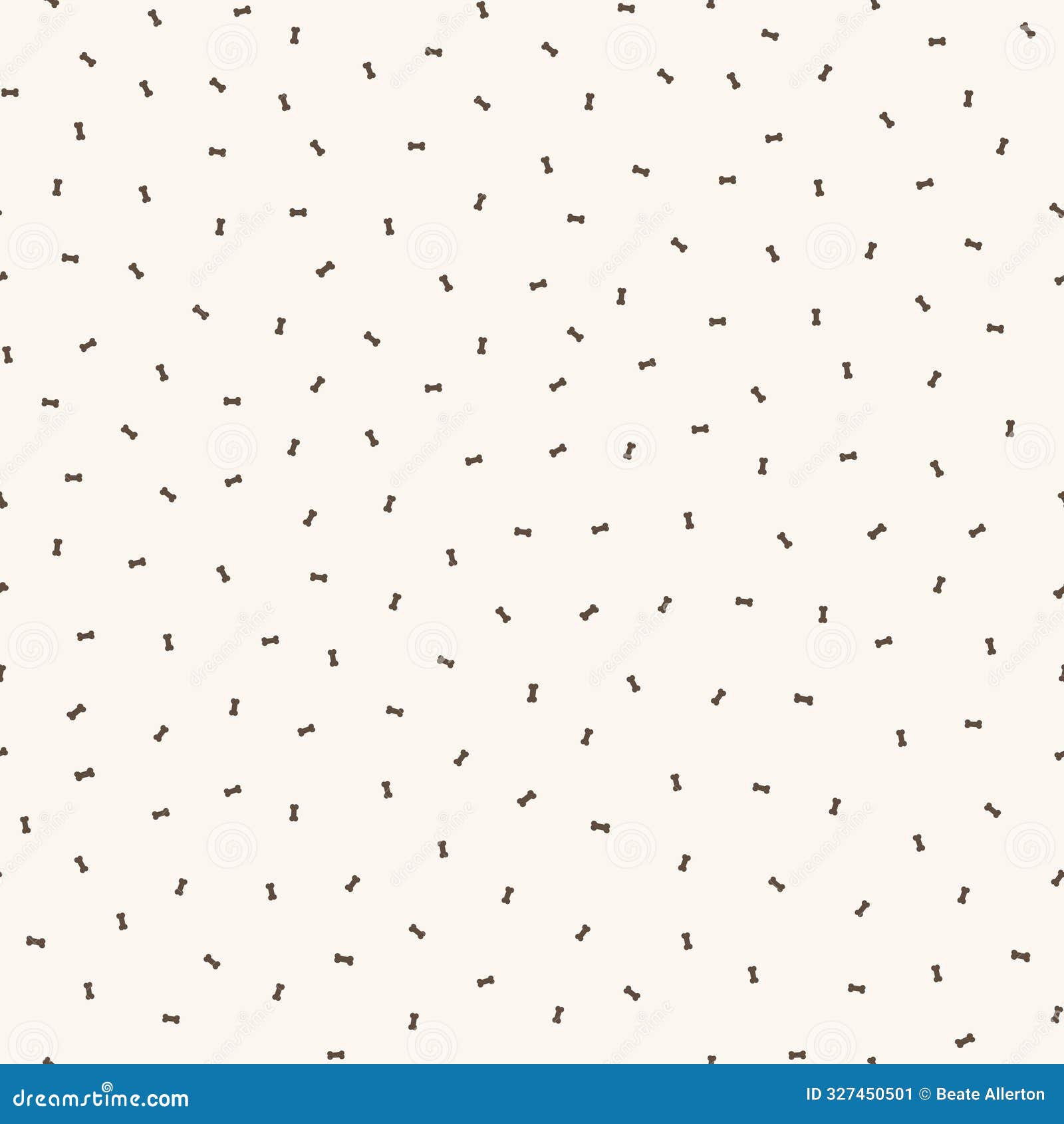 Seamless Ditzy Pattern In French Blue Linen Shabby Chic Border. Hand ...