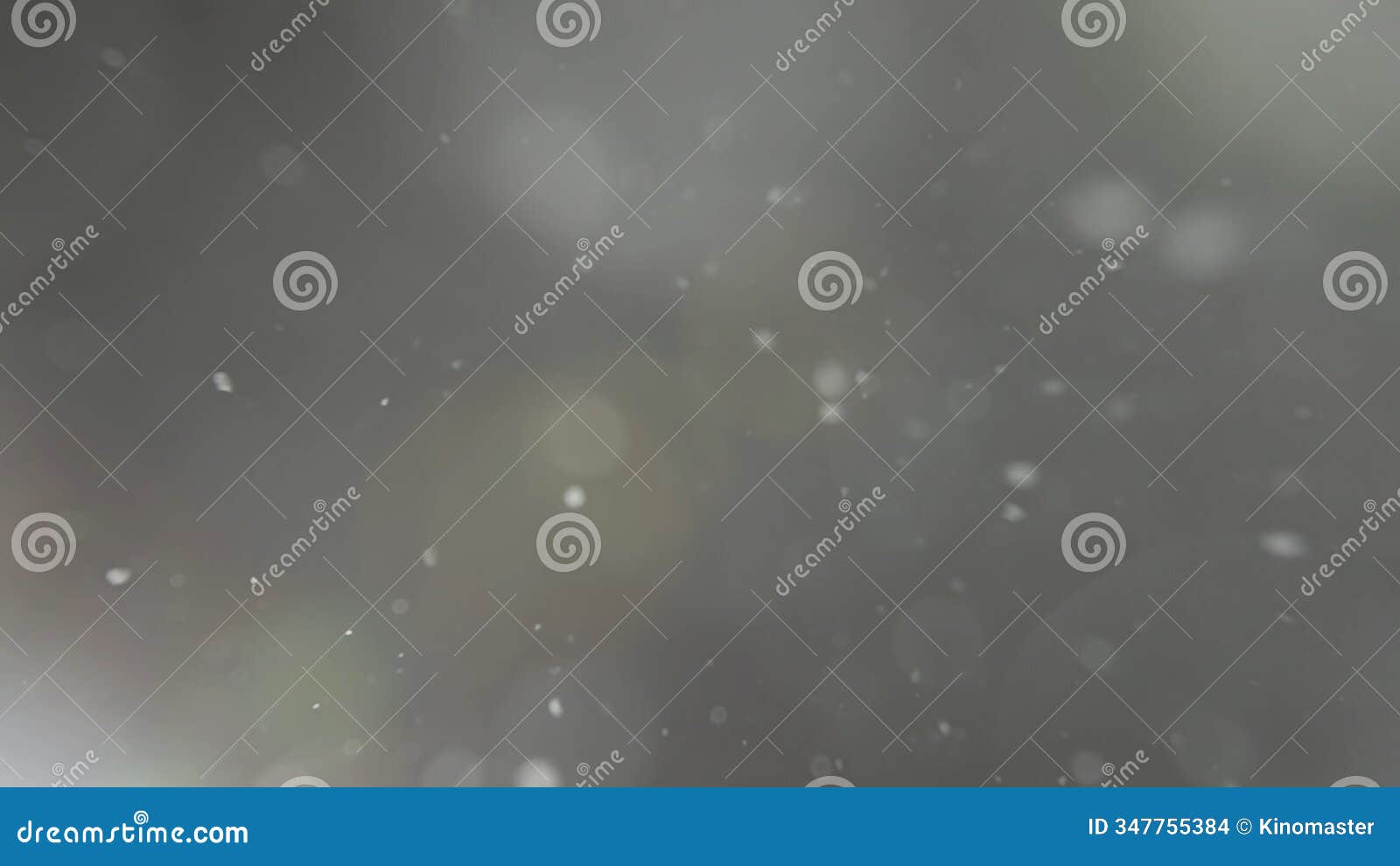 Many Dust Particles Floating Falling Down in Light on Empty Background ...