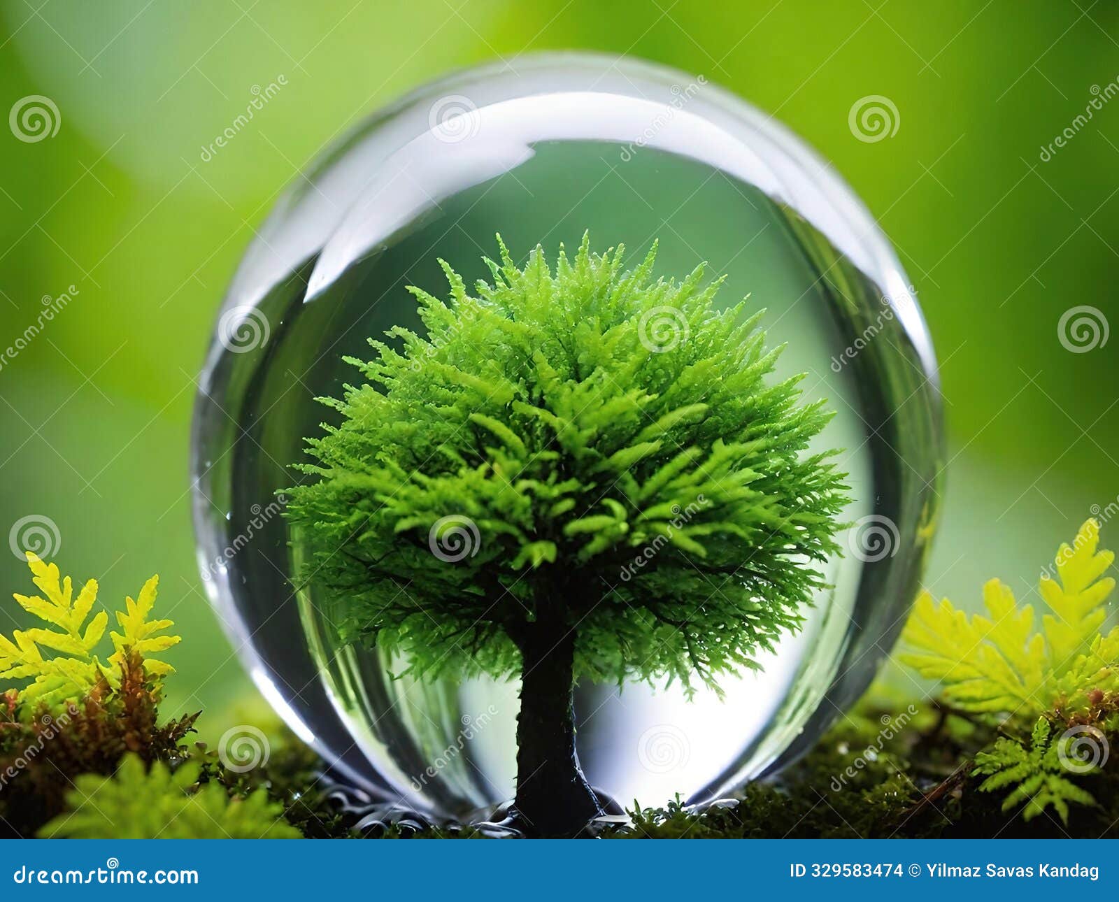 Tiny Ecosystem.A Breathtaking Close-up Of A Miniature Ecosystem ...