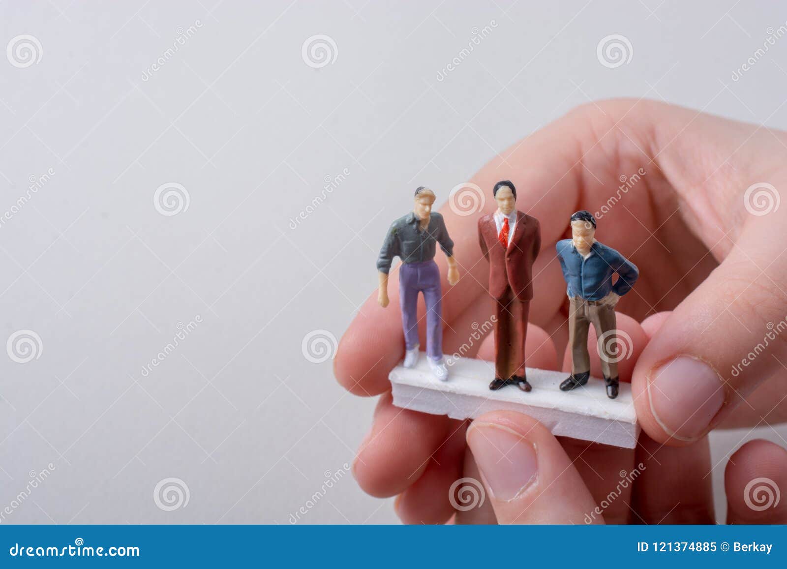 Tiny Figurine of Man Model in View Stock Image - Image of dummy, model ...