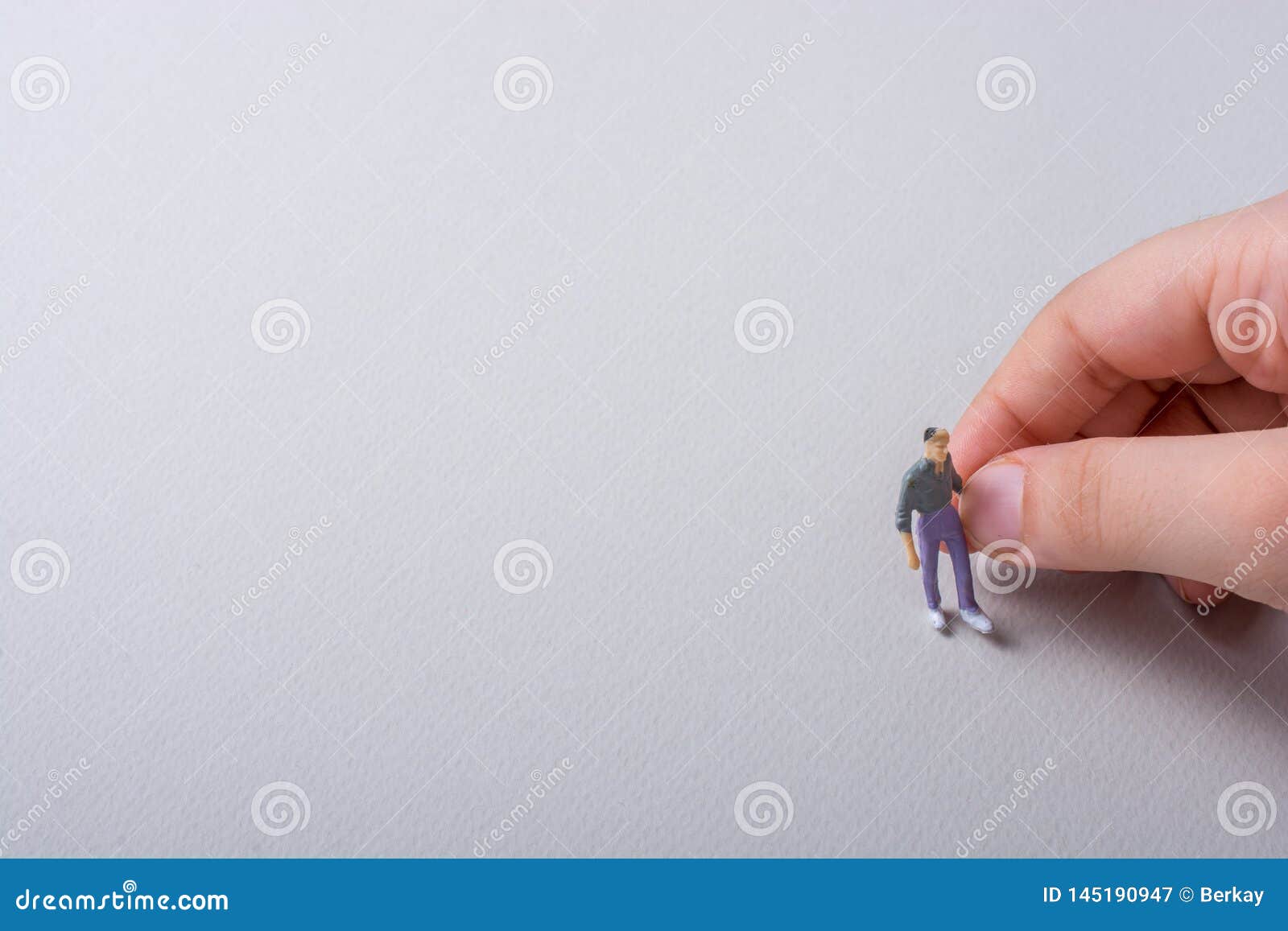 Tiny Figurine of Man Model in View Stock Image - Image of strategy ...