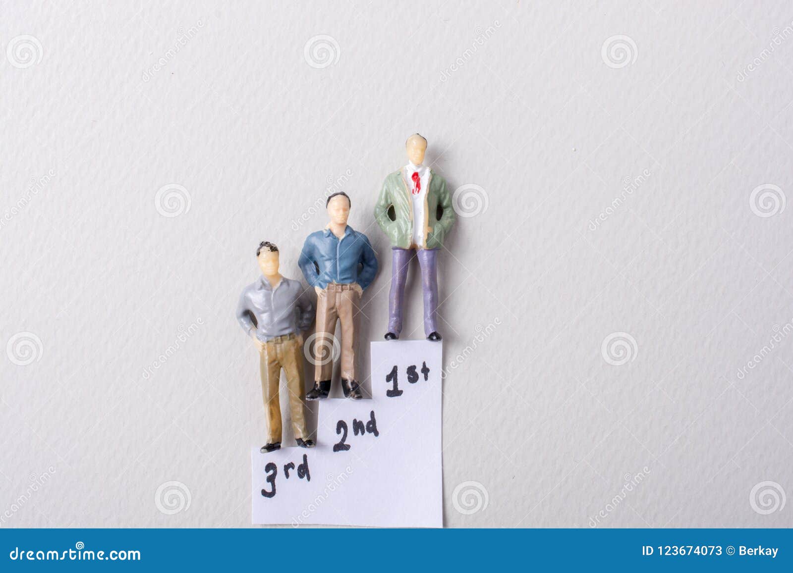 Tiny Figurine of Men Model in View Stock Image - Image of honor, race ...