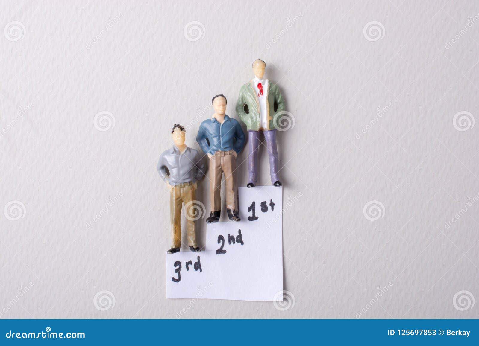 Tiny Figurine of Men Model in View Stock Image - Image of meeting ...