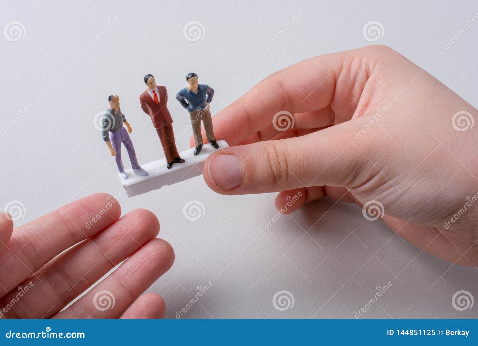 Tiny Figurines of Men Model in View Stock Image - Image of human ...