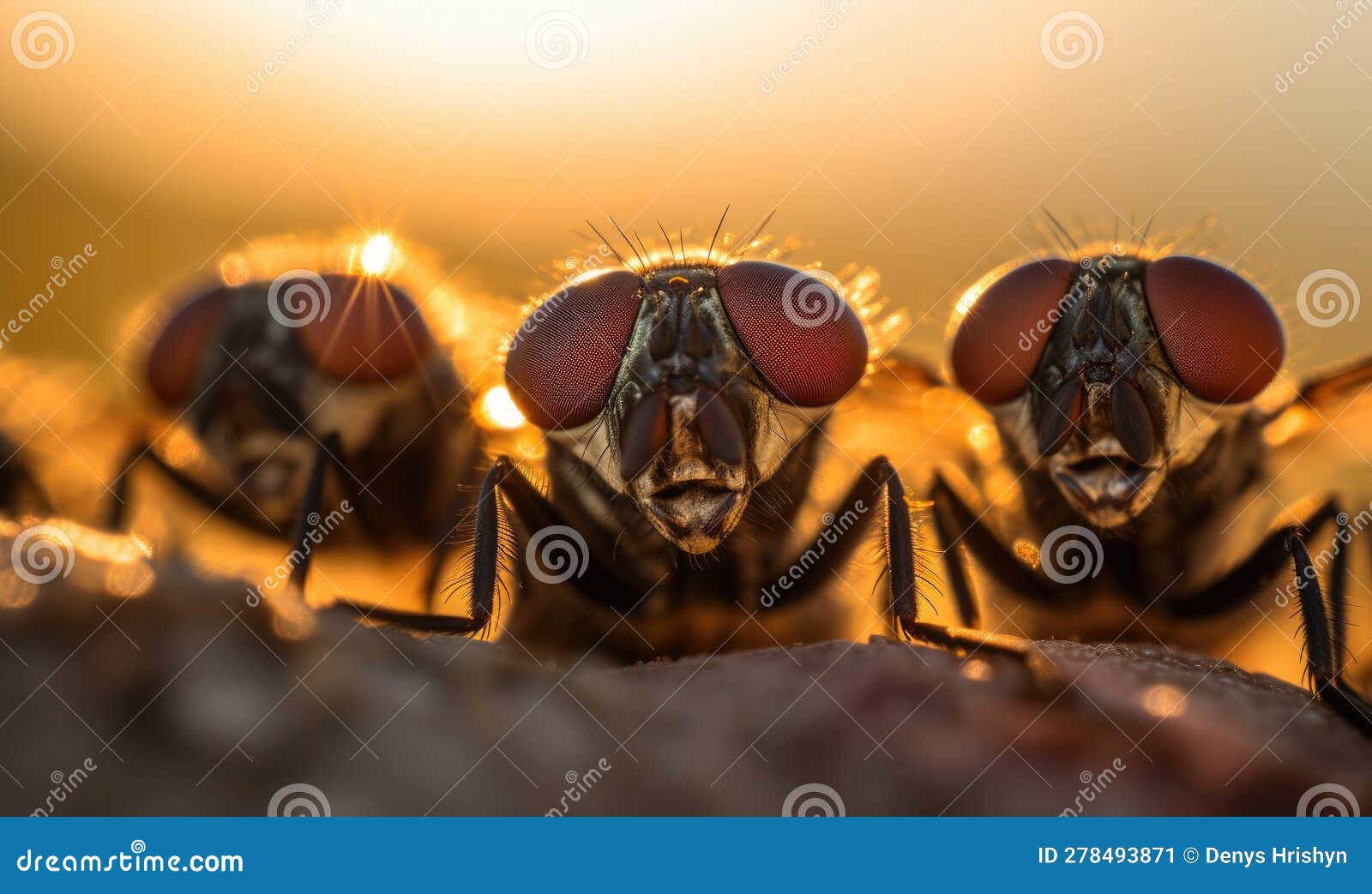 Tiny Fly Strikes a Pose and Captures Stunning Selfie. Creating Using ...