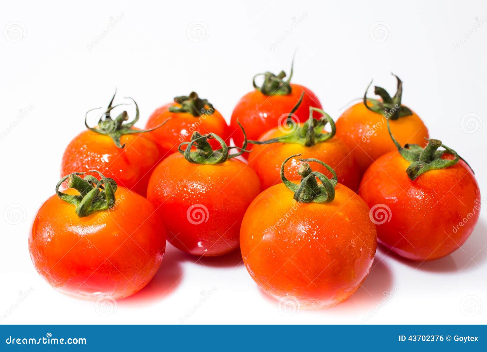 Tiny Fresh Tomato stock photo. Image of korea, close - 43702376
