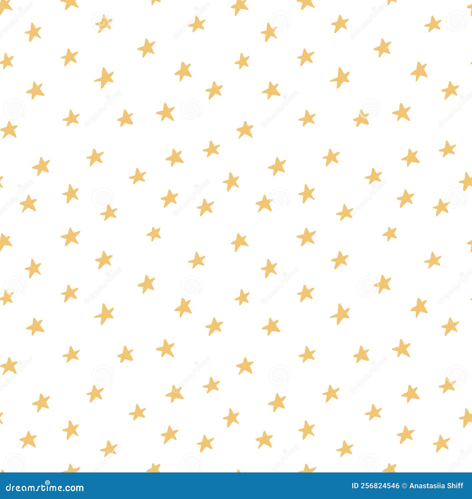 Tiny Golden Stars Seamless Pattern. Stock Vector - Illustration of ...