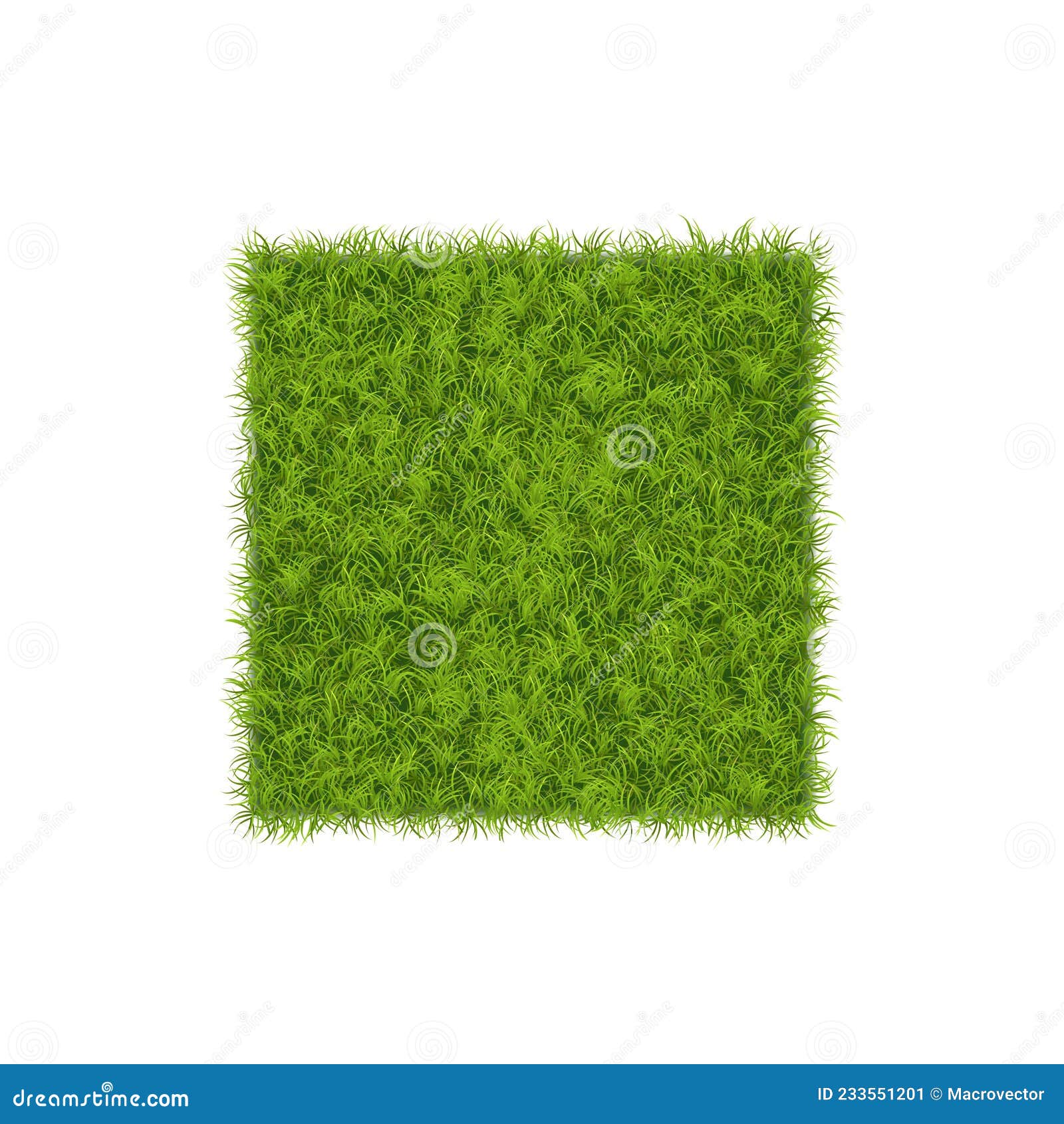 Tiny Grass Realistic Composition Stock Vector - Illustration of sample ...