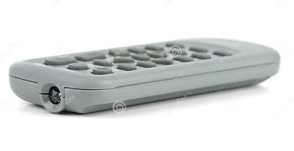 Tiny gray remote control stock image. Image of channel - 13174805