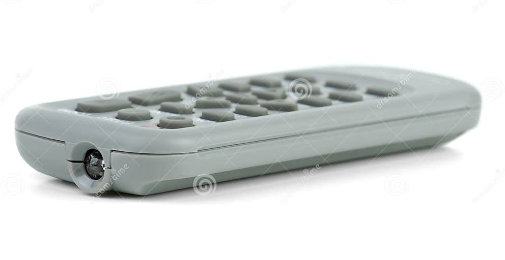 Tiny gray remote control stock image. Image of channel - 13174805