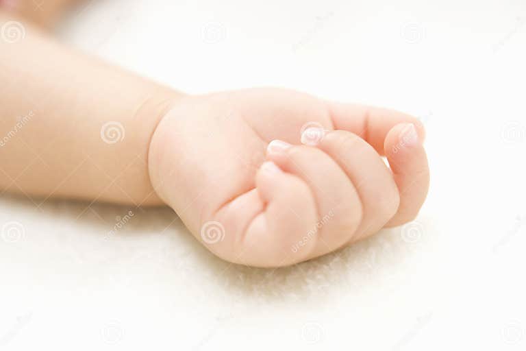 Tiny hand of baby stock photo. Image of isolated, person - 10128850