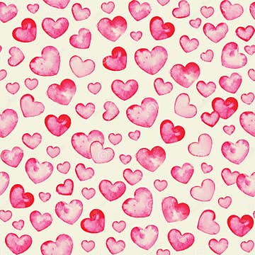 Tiny Hearts stock vector. Illustration of watercolour - 50037233