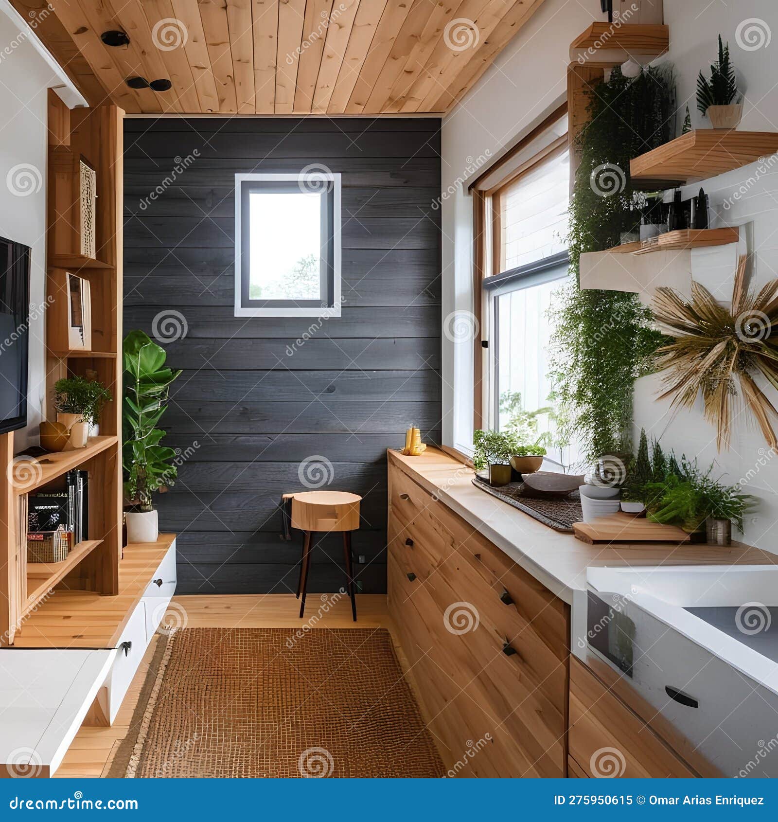 Creative Storage Solutions For Small, Cramped Spaces Royalty-Free Stock ...