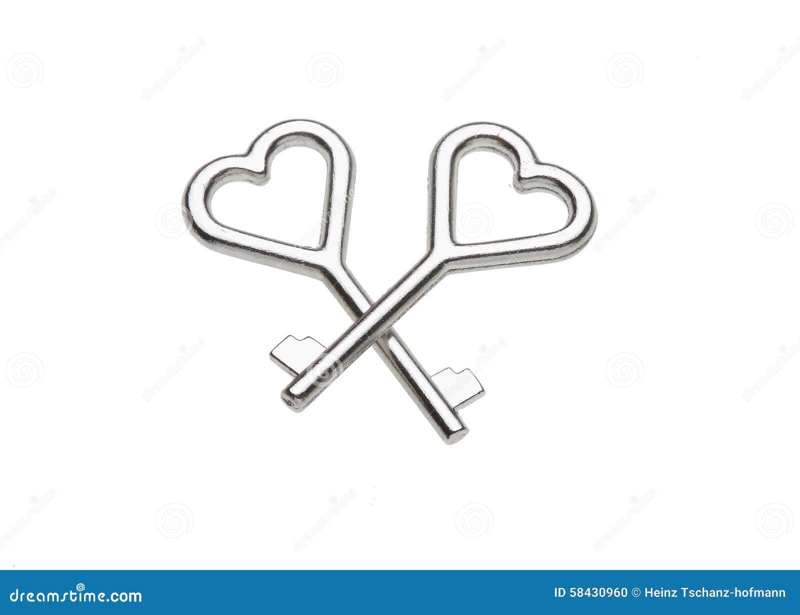 Tiny Keys with a Heart-shaped Handle, Stock Photo - Image of symbolical ...