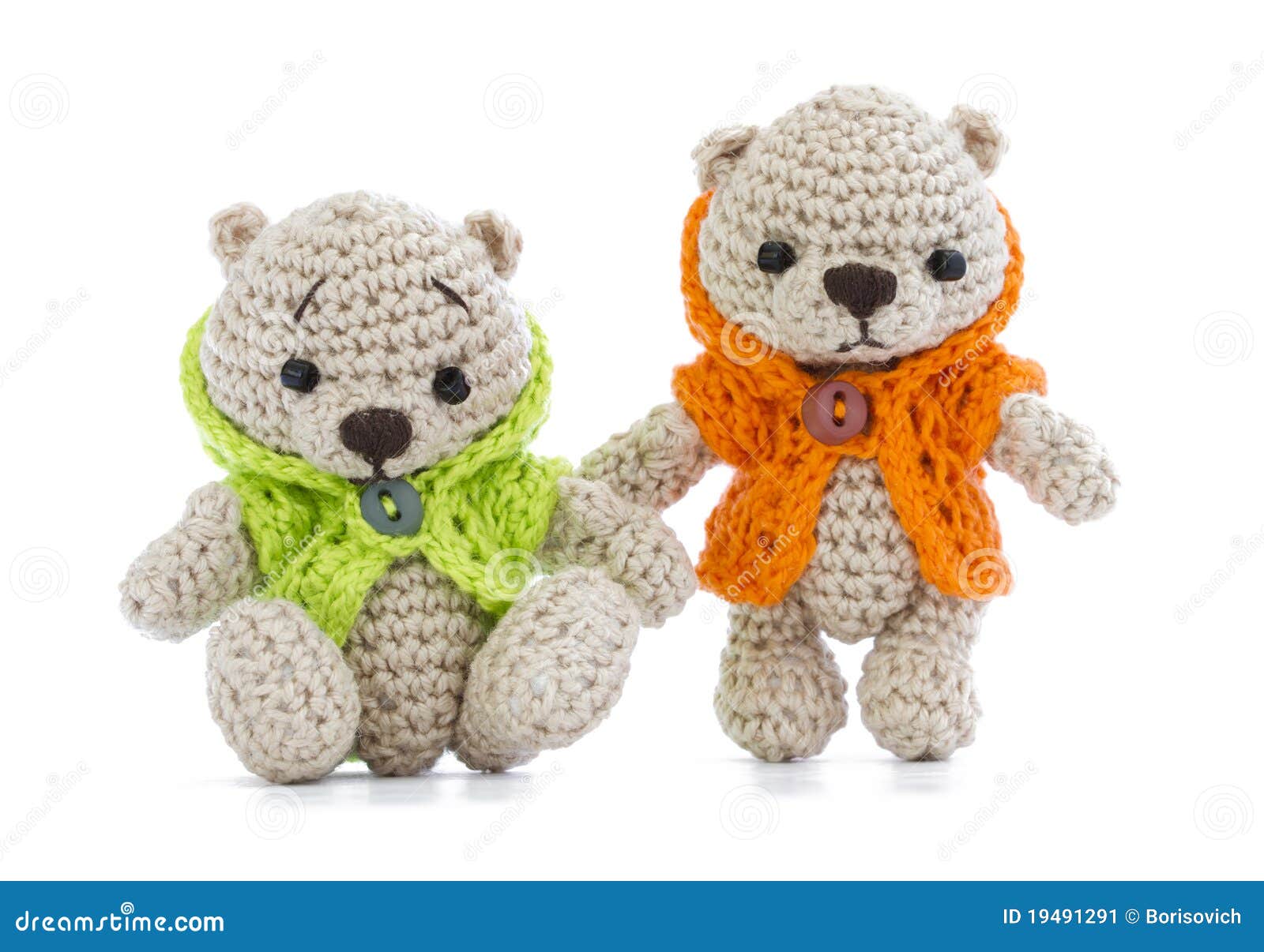 Tiny knitted toys stock image. Image of girl, gift, plaything - 19491291