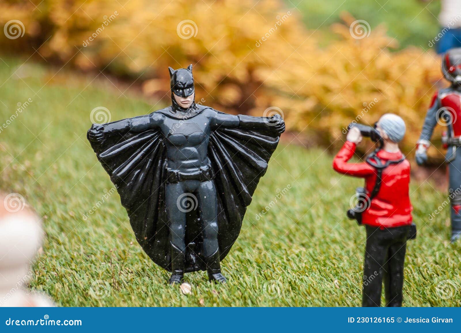 Tiny Model of Batman at a Model Village Editorial Image - Image of ...