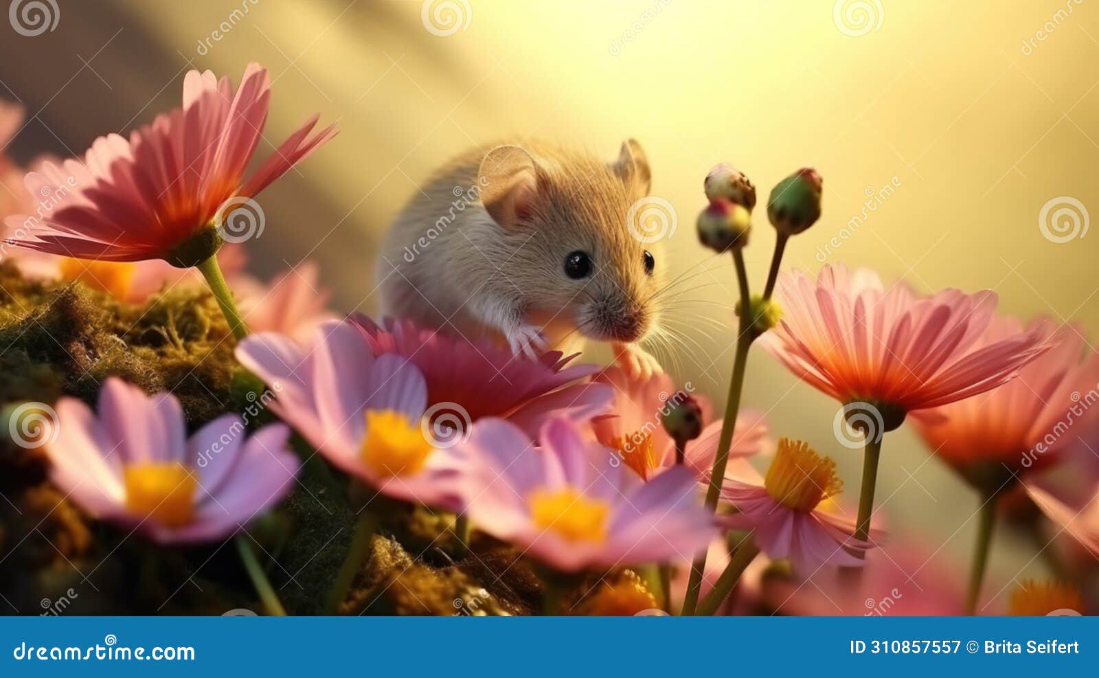 Tiny Syrian Hamster In A Shopping Cart Adorable Rodent Fun A Hilarious ...