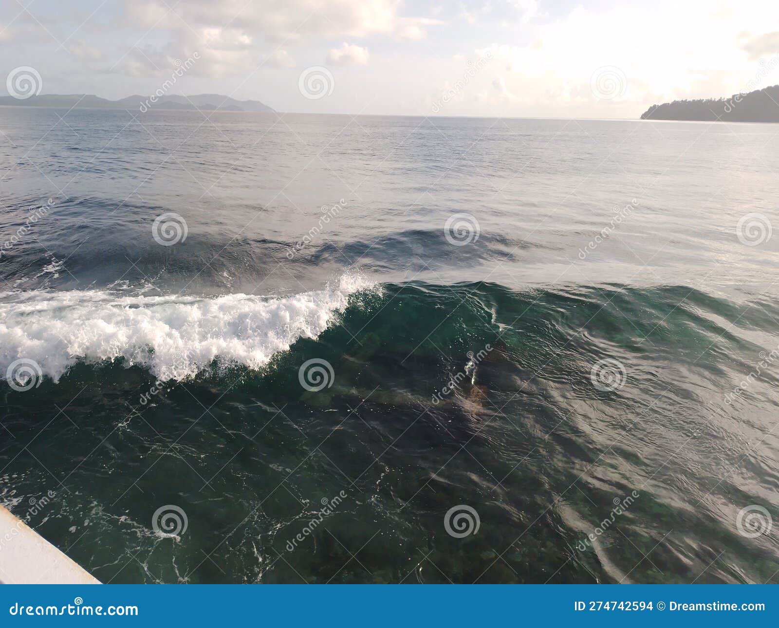 Tiny Ocean Waves stock photo. Image of tiny, waves, island - 274742594