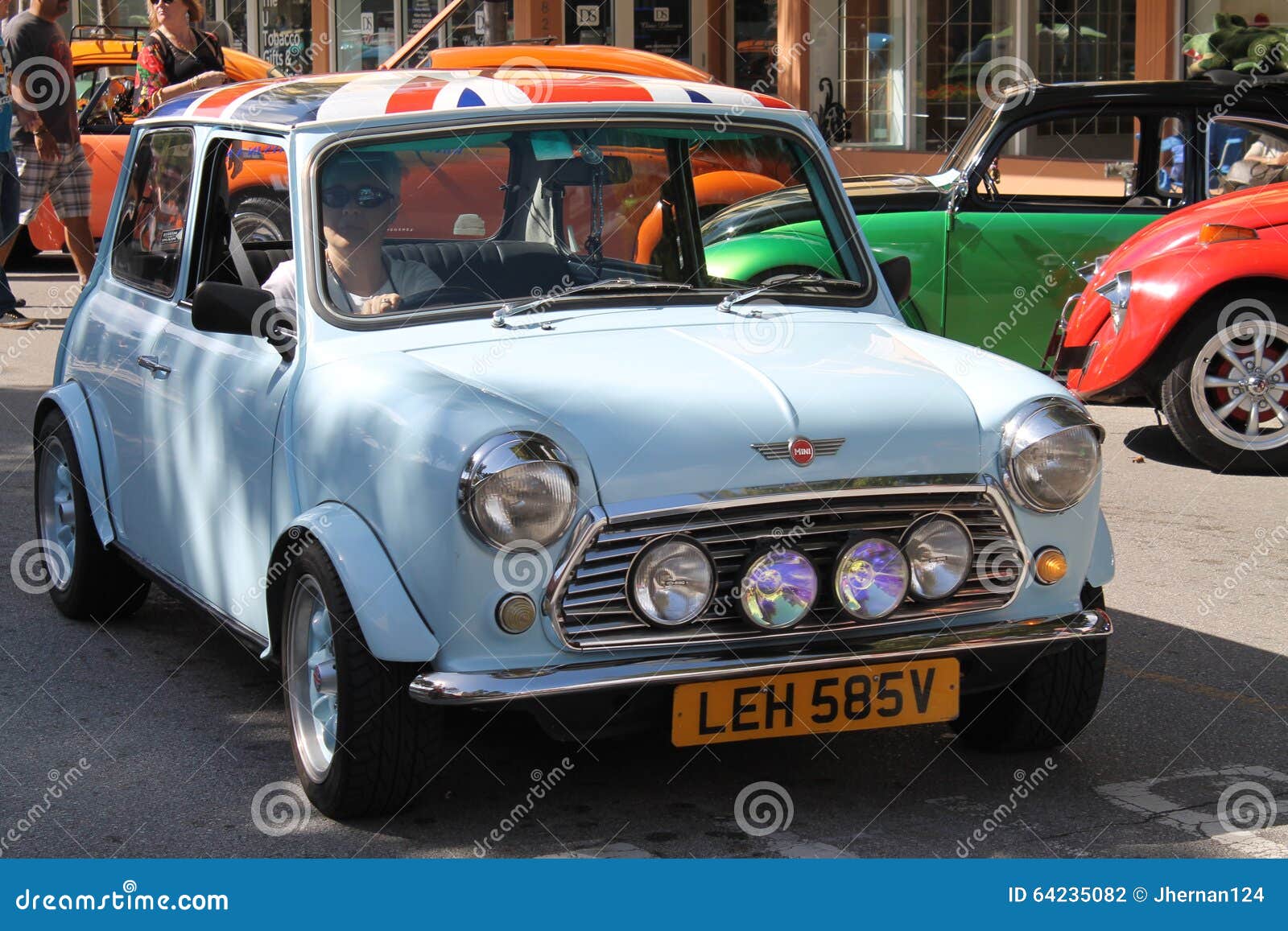 Tiny old car editorial photography. Image of face, classic - 64235082