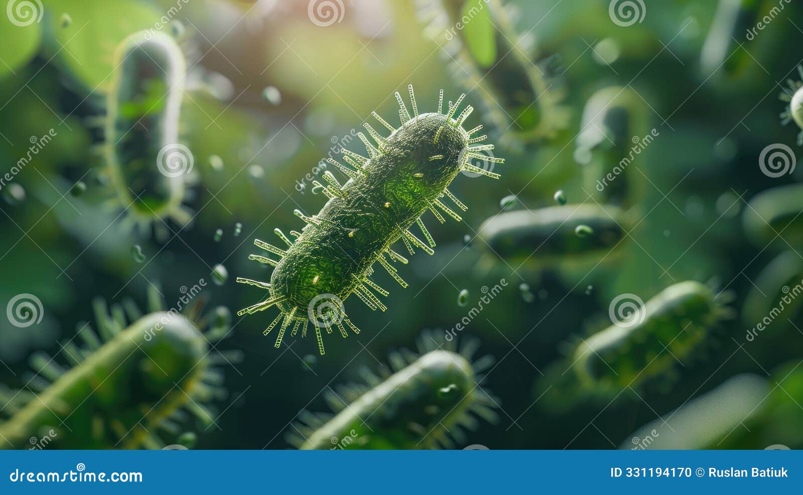 Tiny Organisms: Bacterium Image, Showcasing Minuscule yet Impactful ...