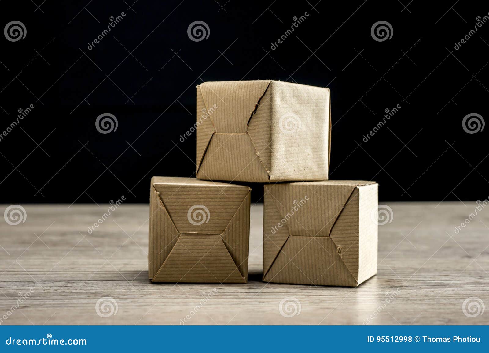 Tiny parcel packages stock photo. Image of heap, empty - 95512998
