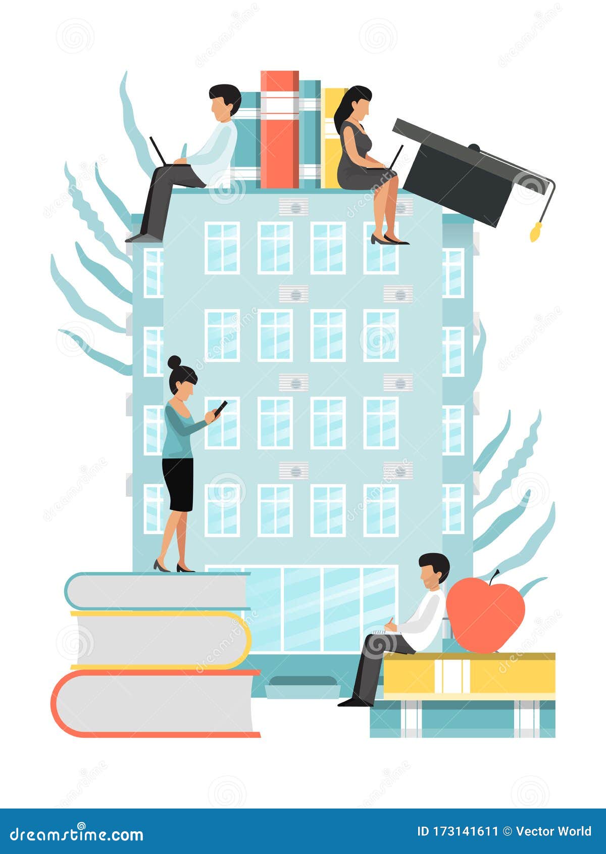 E Learning And Educated Online Icon Set, Filled Icon Editable St Vector ...