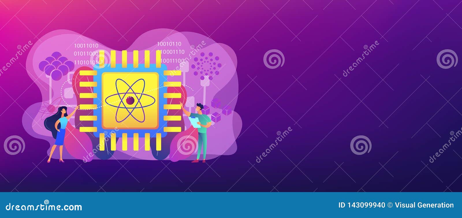 Optical Technology Concept Banner Header. Stock Vector - Illustration ...