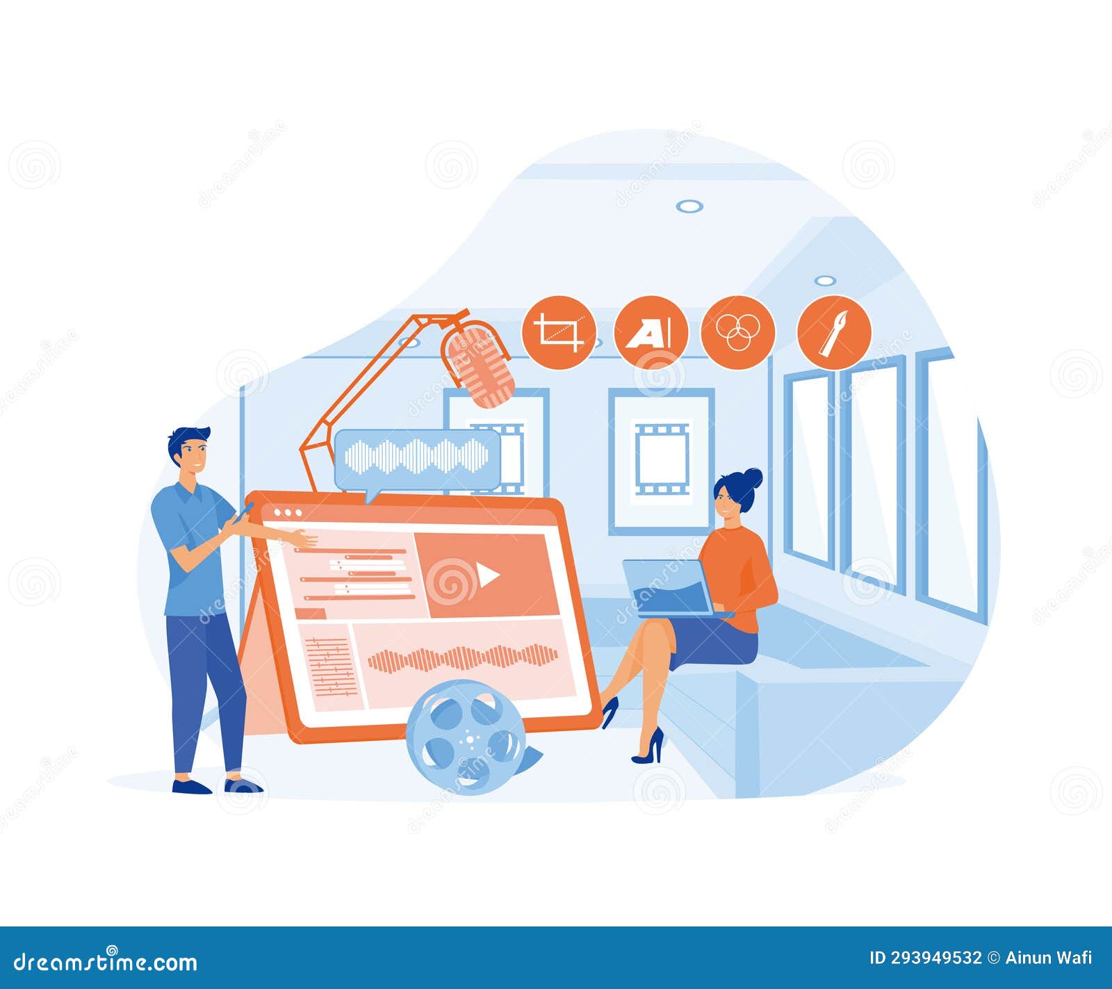 Tiny People Footage Editing and Making Multimedia Content Production in ...