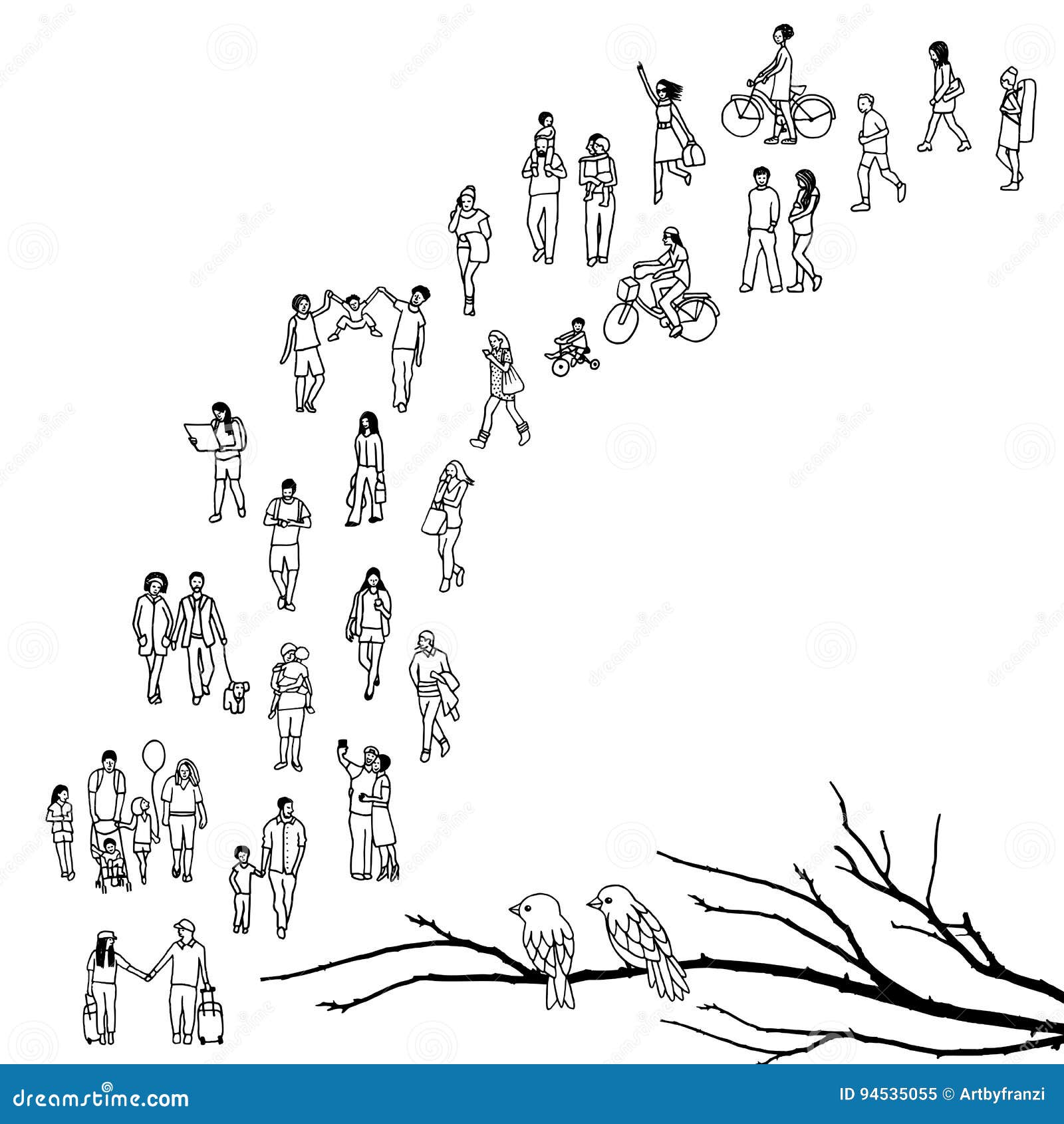 Queue Back Stock Illustrations – 254 Queue Back Stock Illustrations ...