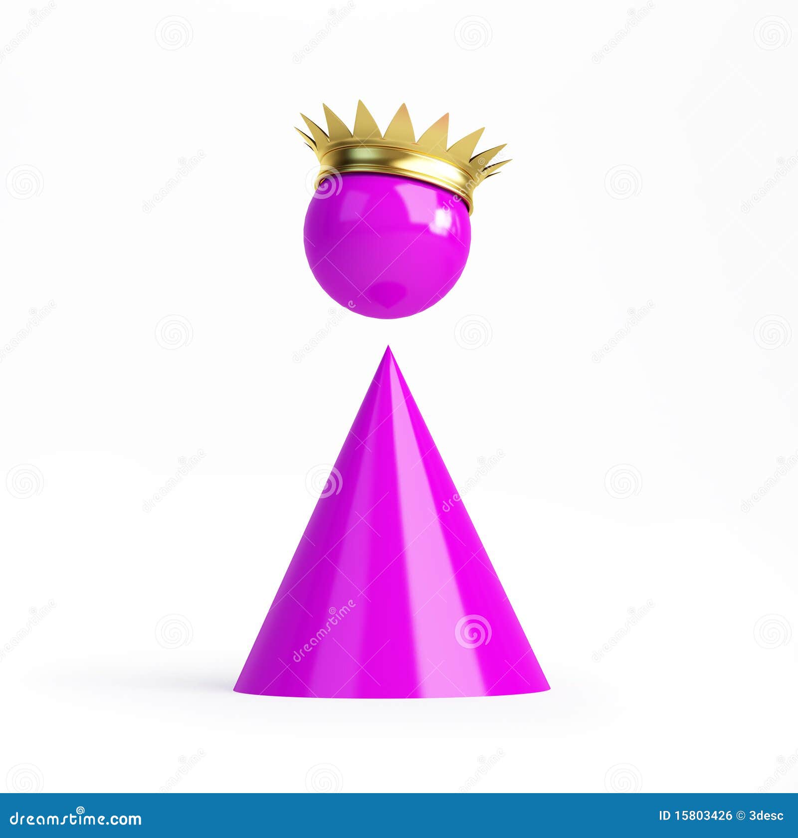 Pink Queen Frame Border Invitation Card Royalty-Free Stock Photo ...