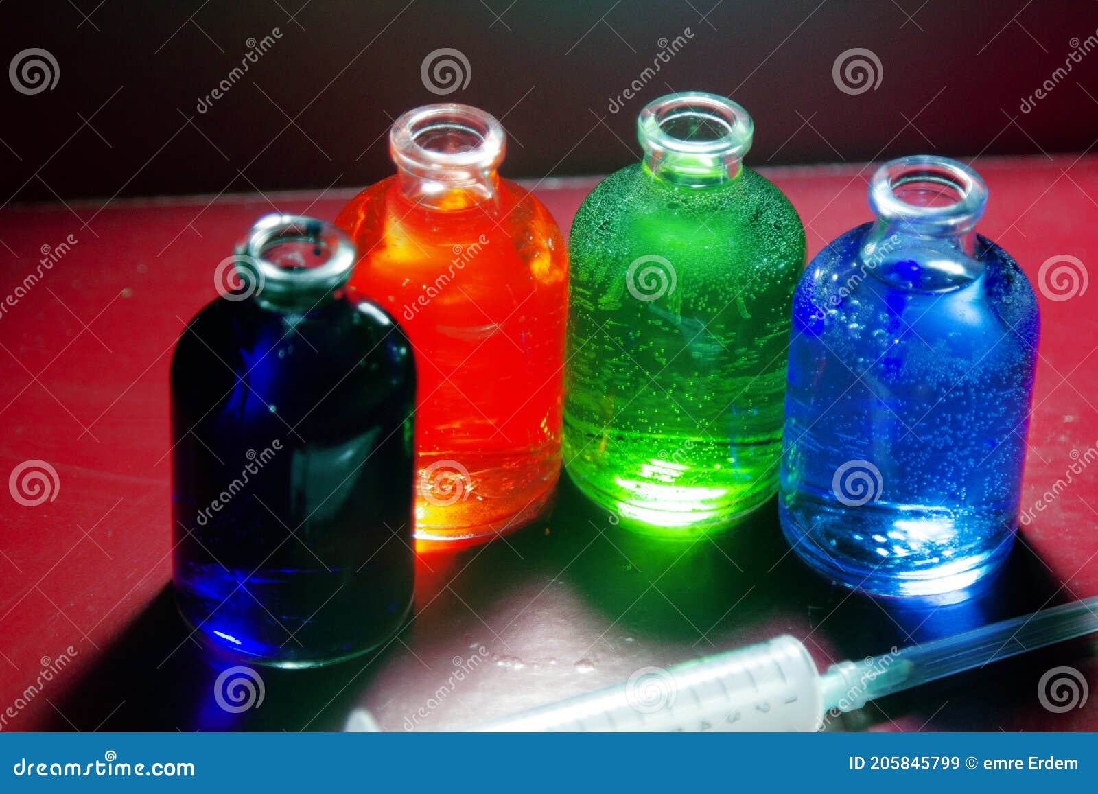 Tiny Potion Bottles for Chemistry and Biology Experiment. (vaccine ...