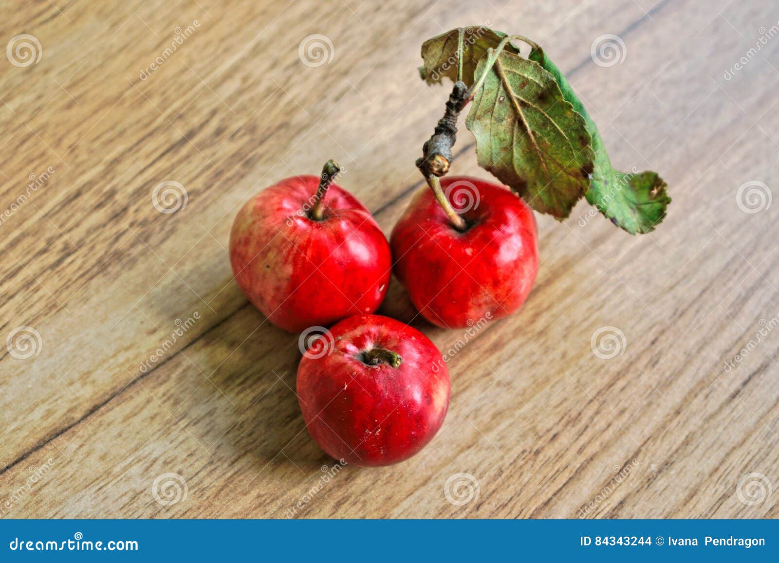 Tiny Red Apples stock photo. Image of small, brown, food - 84343244