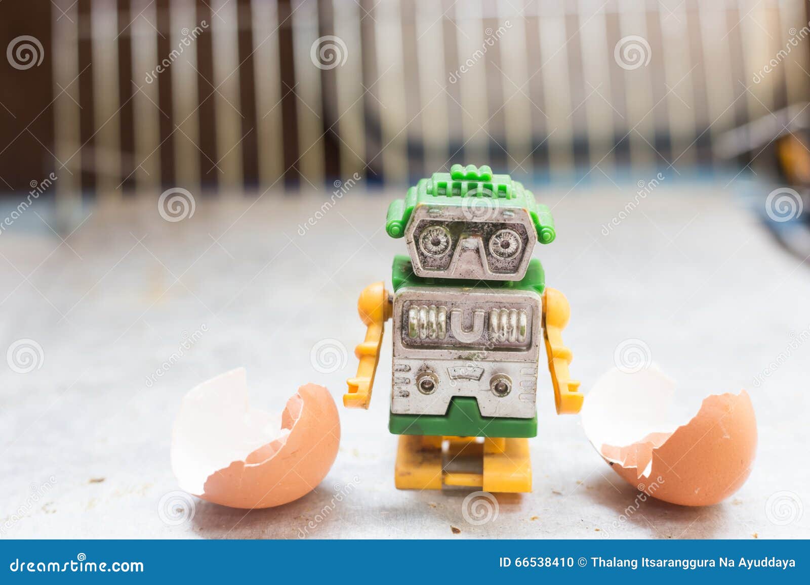 Tiny Robots that Originated in Eggs. Stock Photo - Image of open ...
