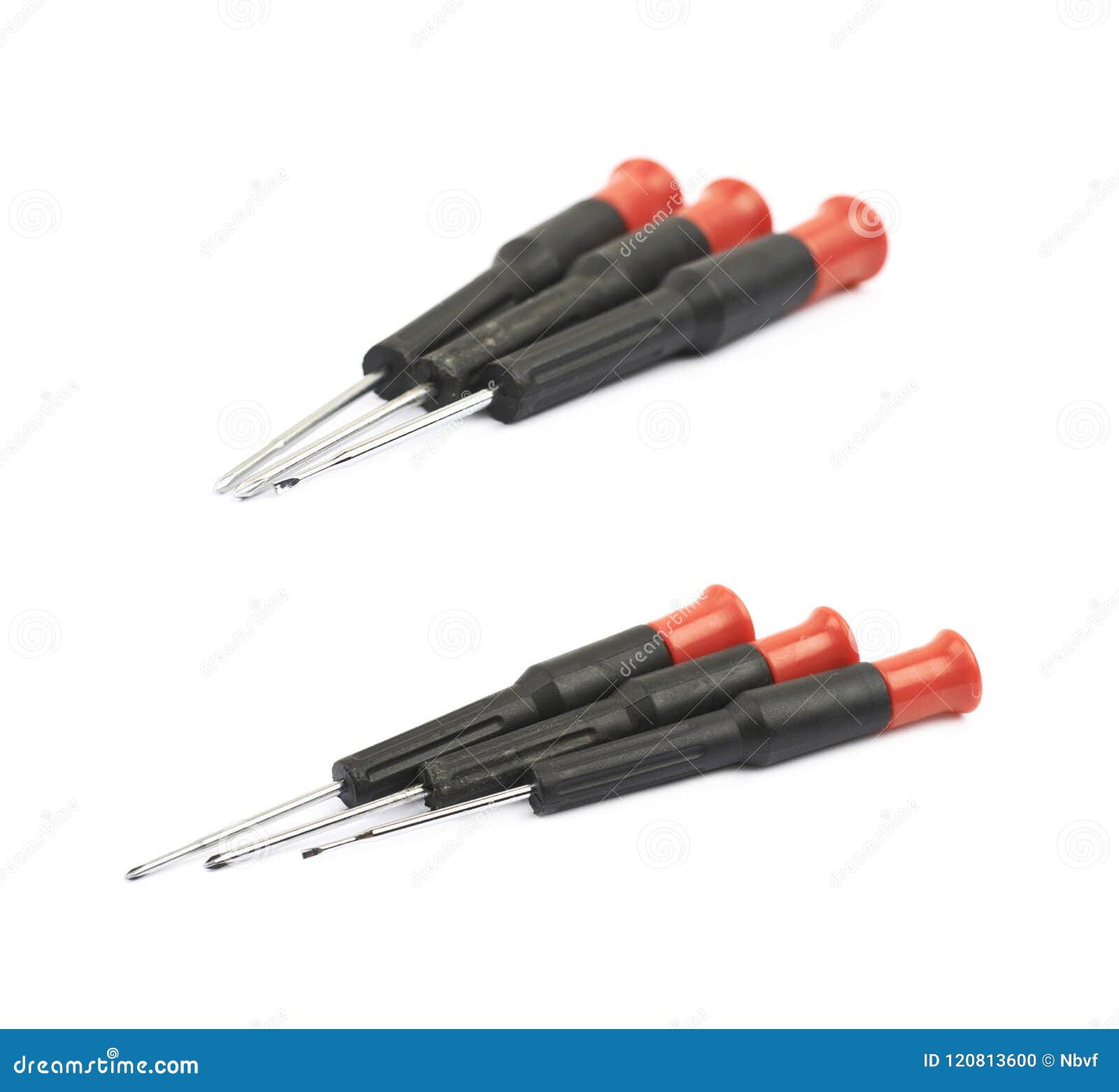 Tiny screwdriver isolated stock photo. Image of screwdriver - 120813600