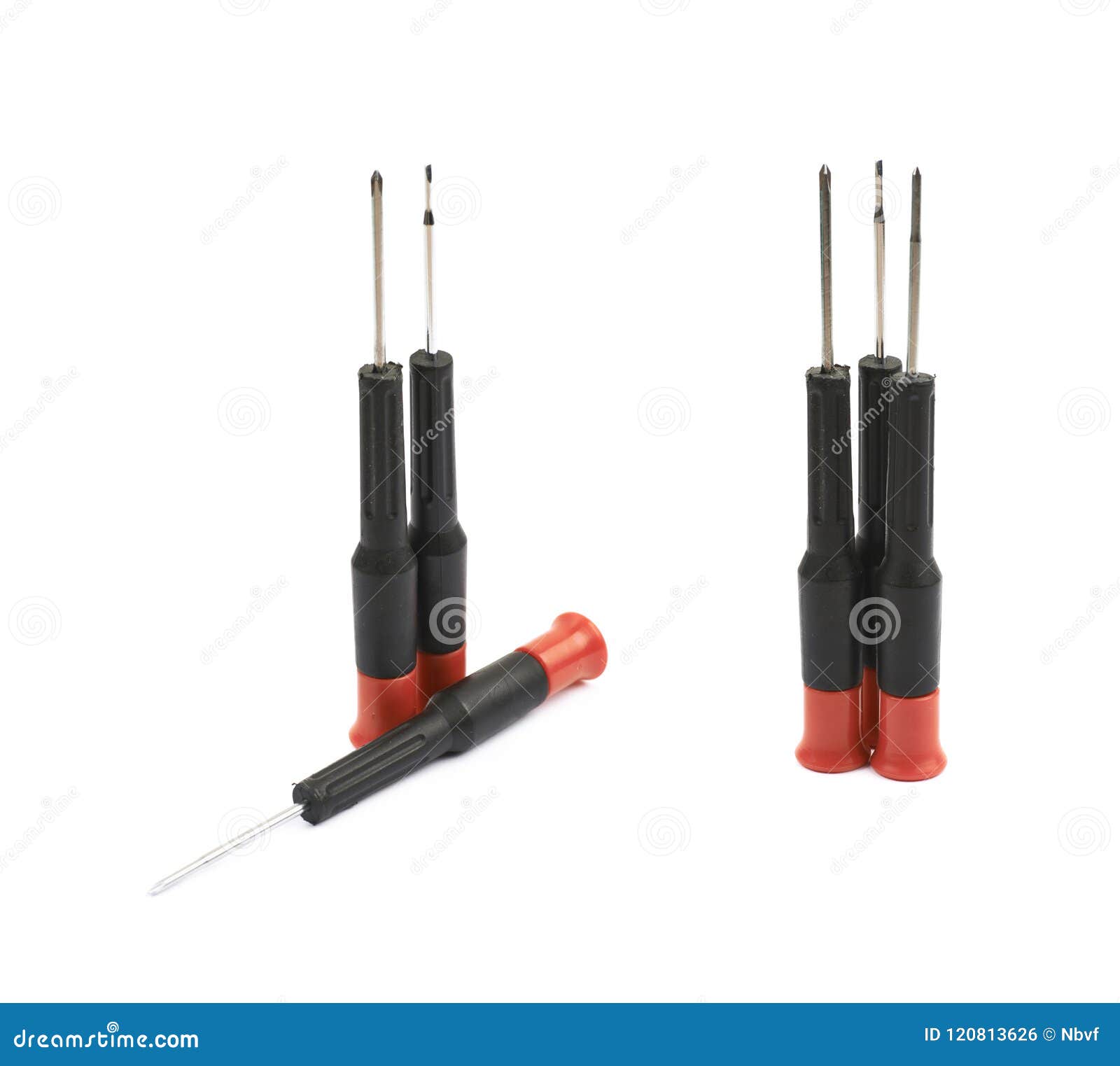 Tiny screwdriver isolated stock photo. Image of construct - 120813626