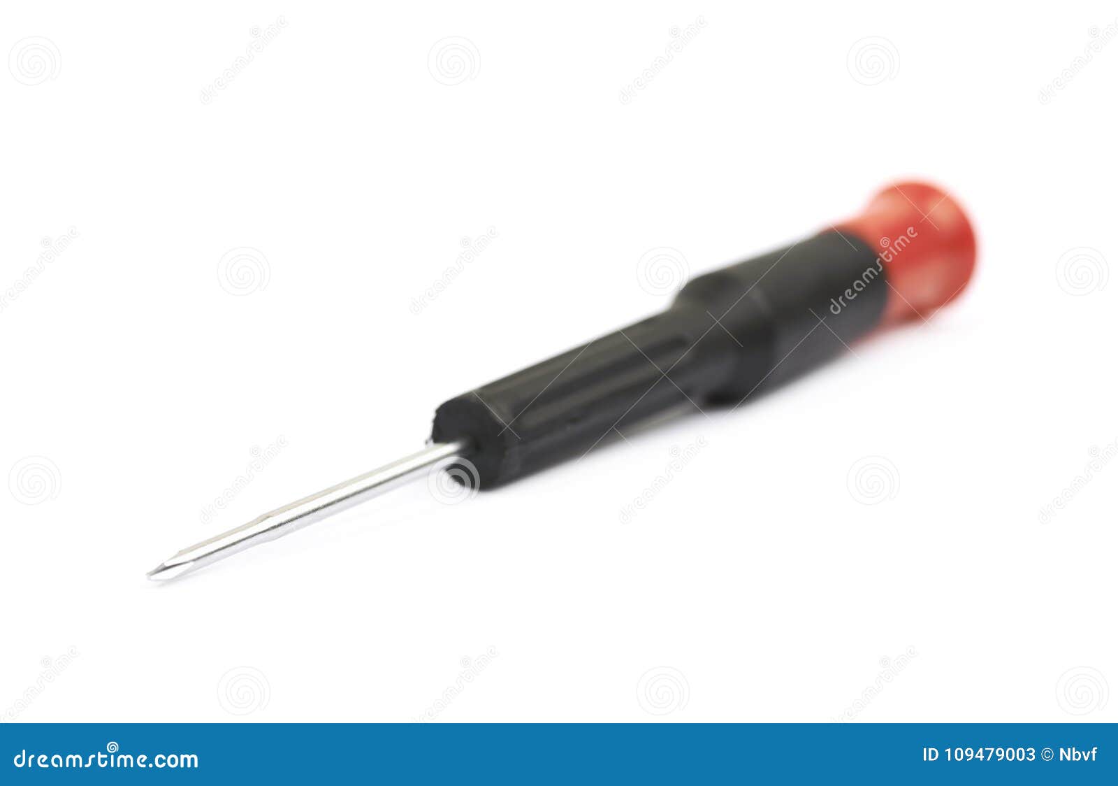 Tiny screwdriver isolated stock image. Image of construct - 109479003
