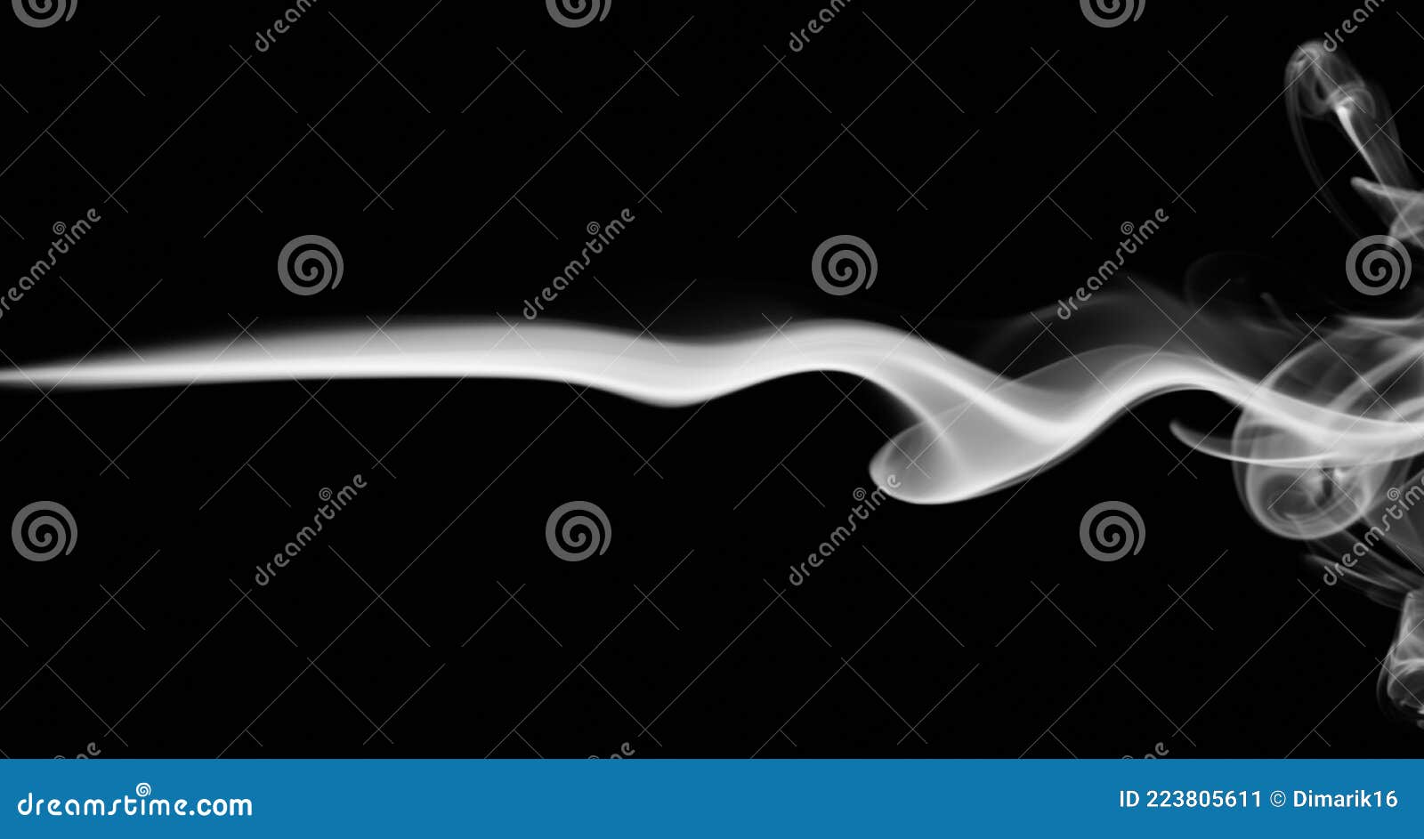 Tiny smoke line stock image. Image of gray, horizontal - 223805611