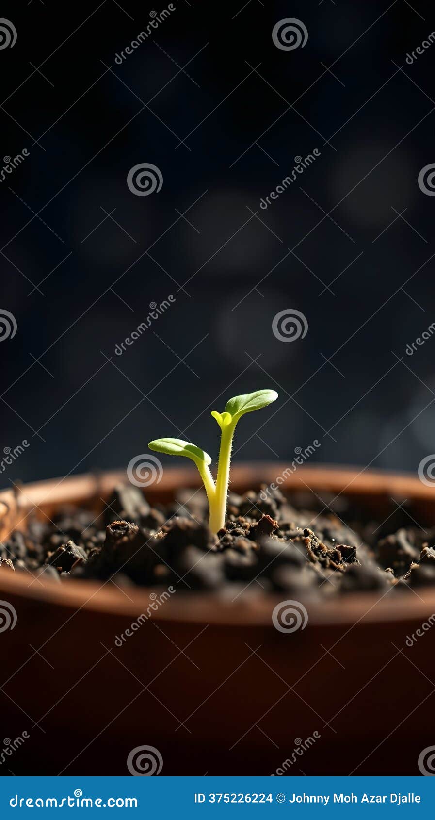 A Tiny Sprout Emerges Minimalist Landscape Photography Featuring A ...